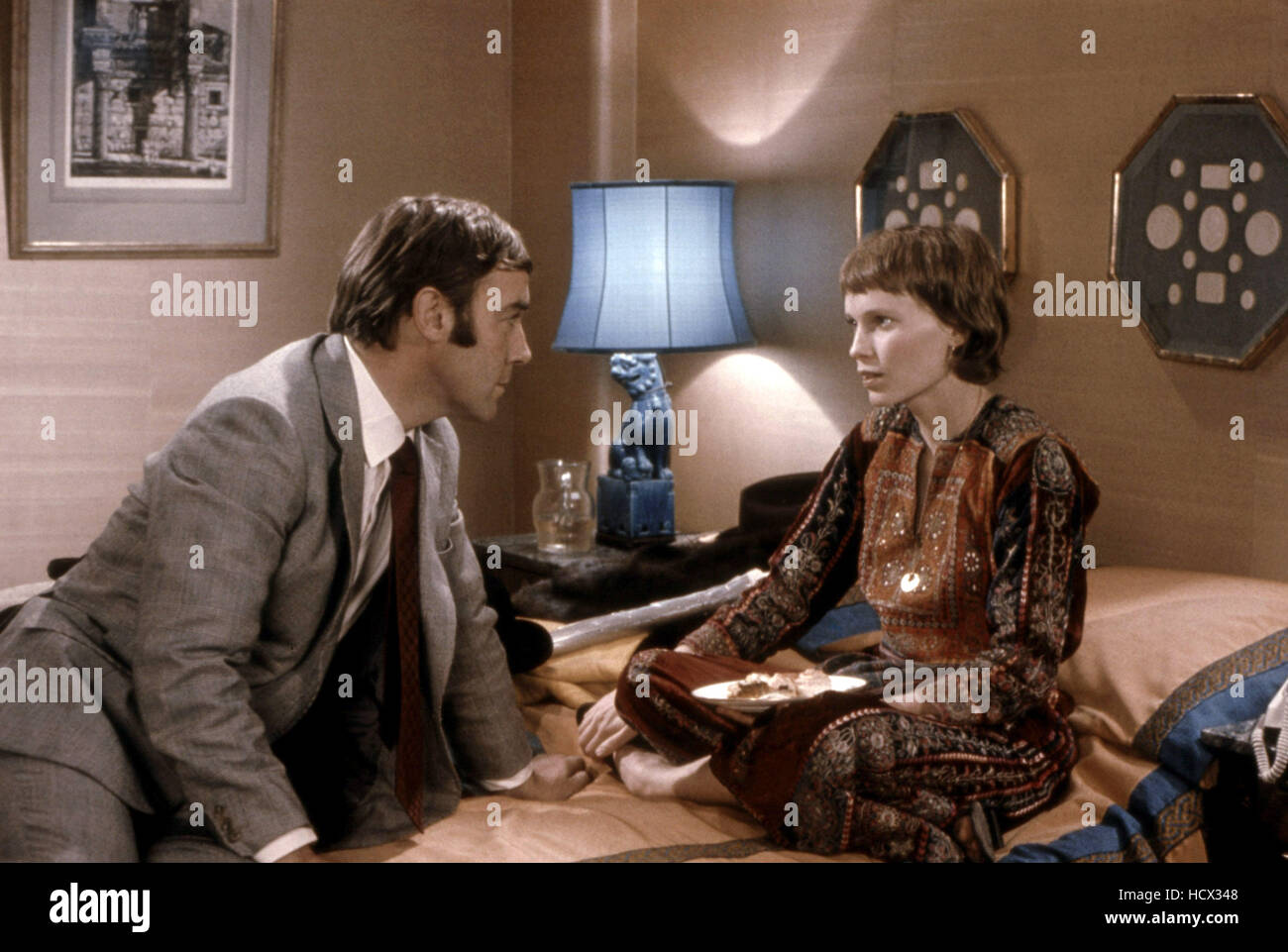 THE PUBLIC EYE, (aka FOLLOW ME!), Michael Jayston, Mia Farrow, 1972 ...