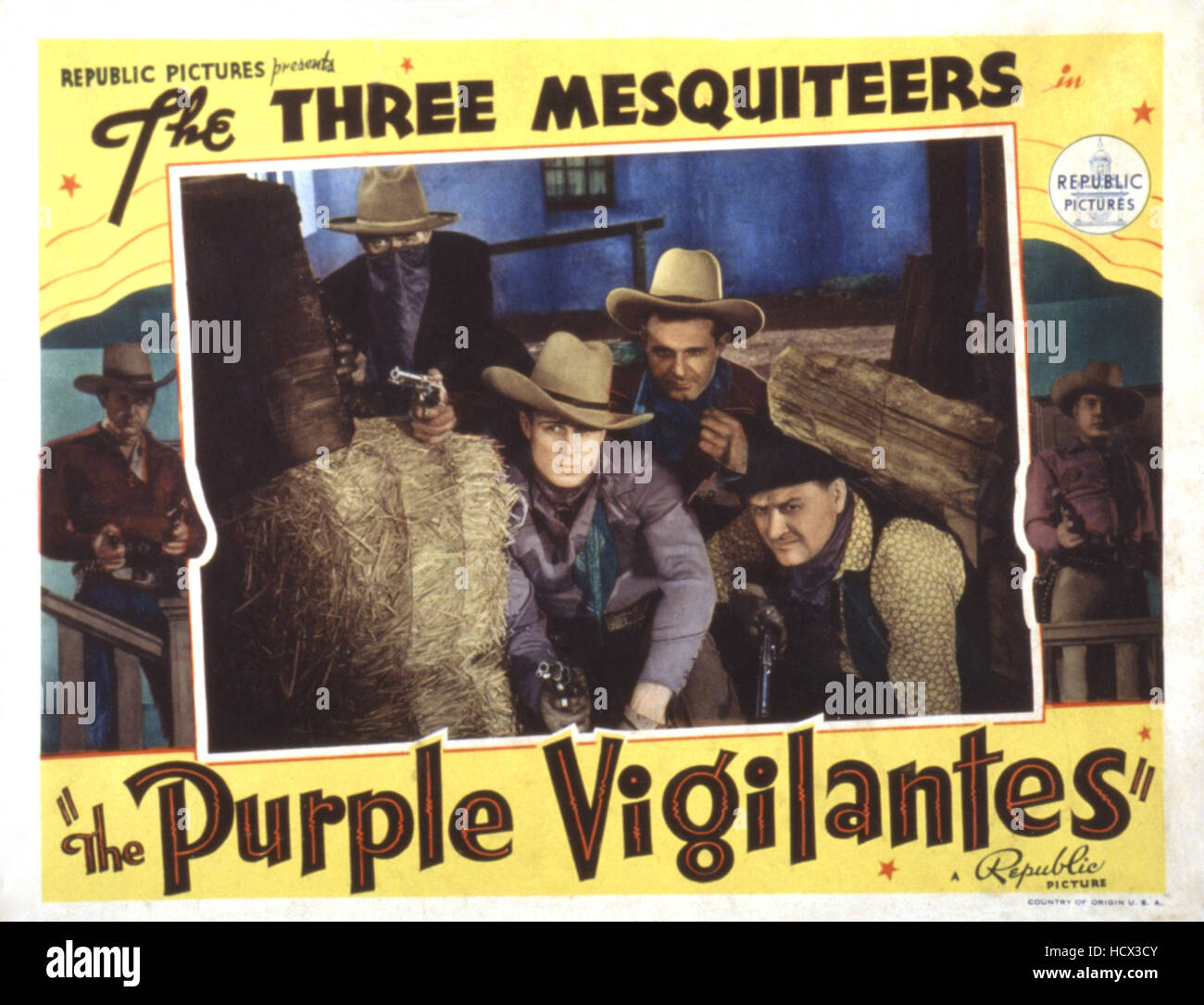 THE PURPLE VIGILANTES, Robert Livingston, Ray 'Crash' Corrigan, Max ...