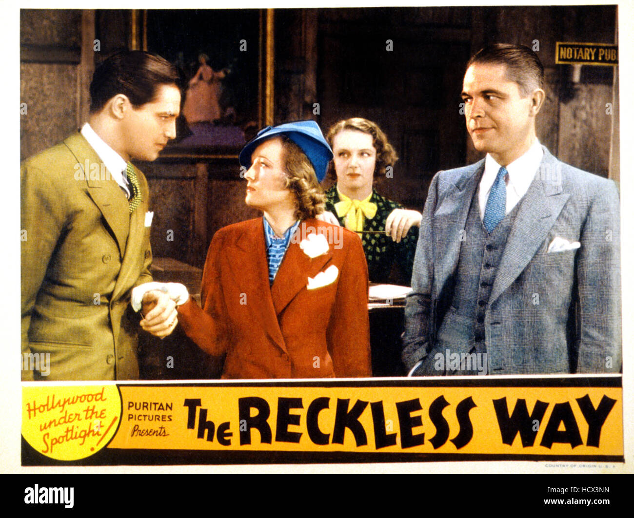 THE RECKLESS WAY, far left: Kane Richmond, second from left: Marian ...