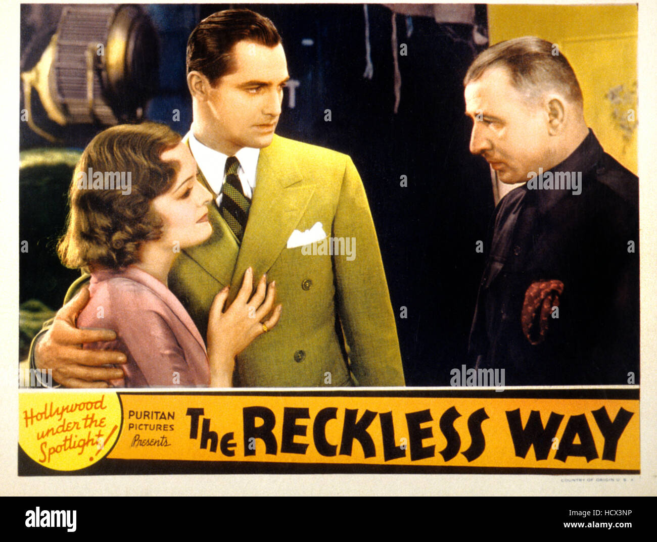 THE RECKLESS WAY, from left: Marian Nixon, Kane Richmond, 1936 Stock ...