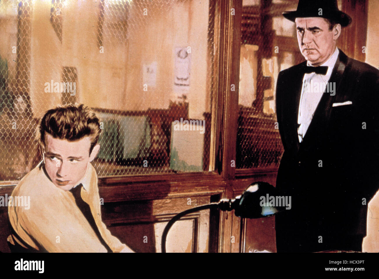 REBEL WITHOUT A CAUSE, James Dean, Jim Backus, 1955 Stock Photo - Alamy