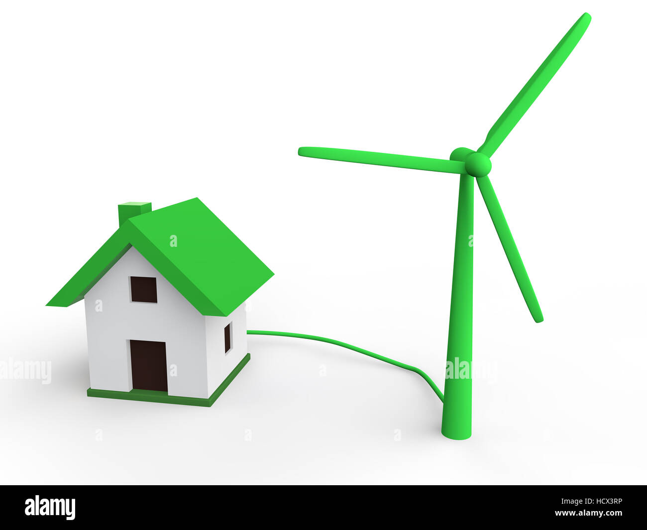 Turbine house Cut Out Stock Images & Pictures - Alamy