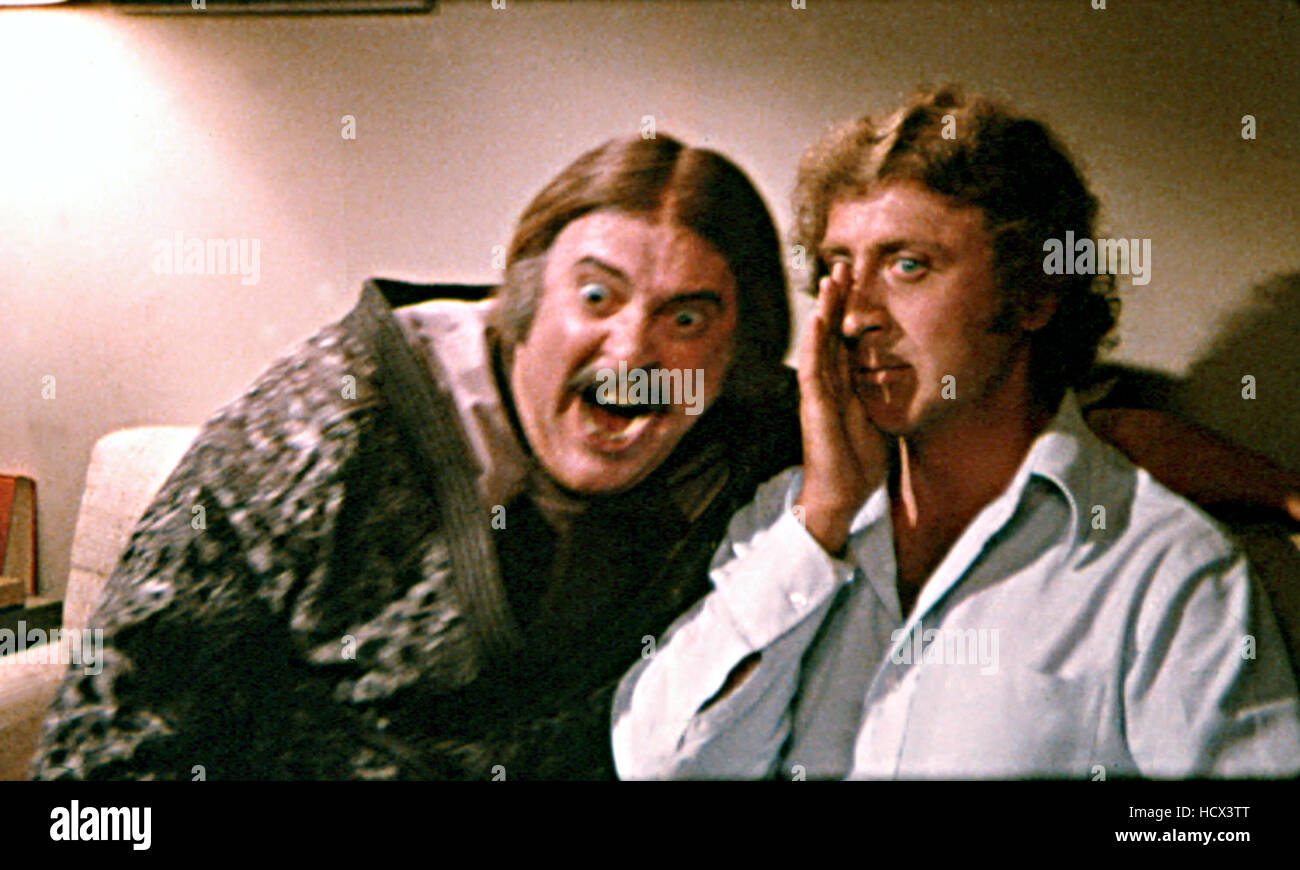 RHINOCEROS, Zero Mostel, Gene Wilder, 1973 Stock Photo - Alamy