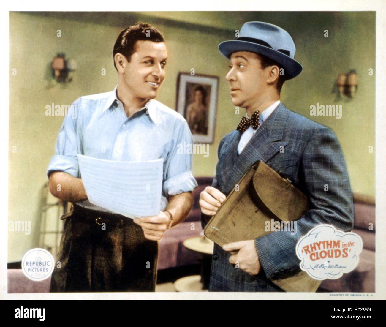 RHYTHM IN THE CLOUDS, Warren Hull, 1937 Stock Photo - Alamy