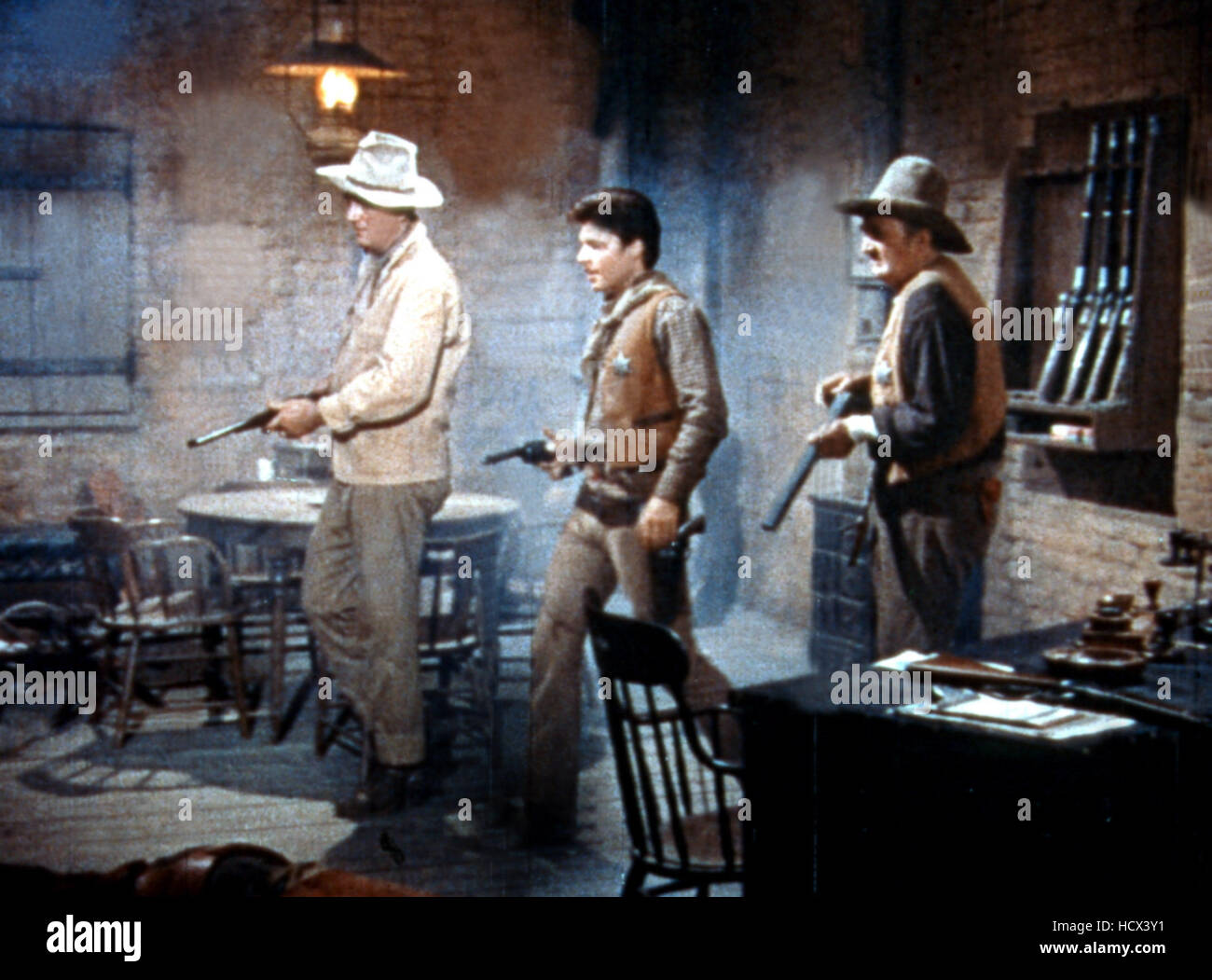 RIO BRAVO, from left: John Wayne, Ricky Nelson, Walter Brennan, 1959 ...