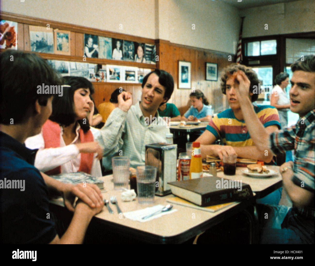 RISKY BUSINESS, (ctr) Bronson Pinchot, 1983, © Warner Brothers/courtesy ...