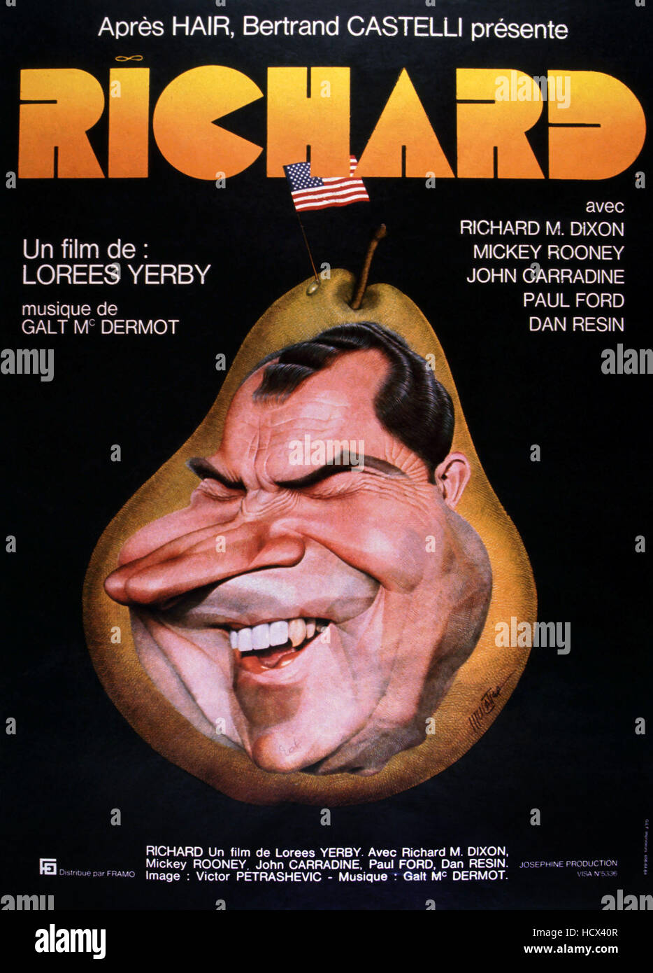 RICHARD, German poster, 1972 Stock Photo - Alamy