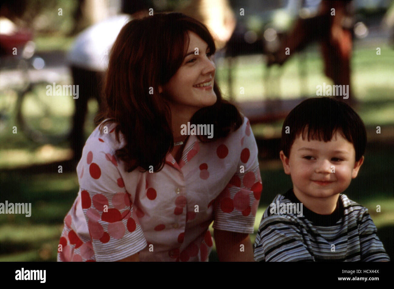 RIDING IN CARS WITH BOYS, Drew Barrymore, Logan Arens, 2001 Stock Photo ...