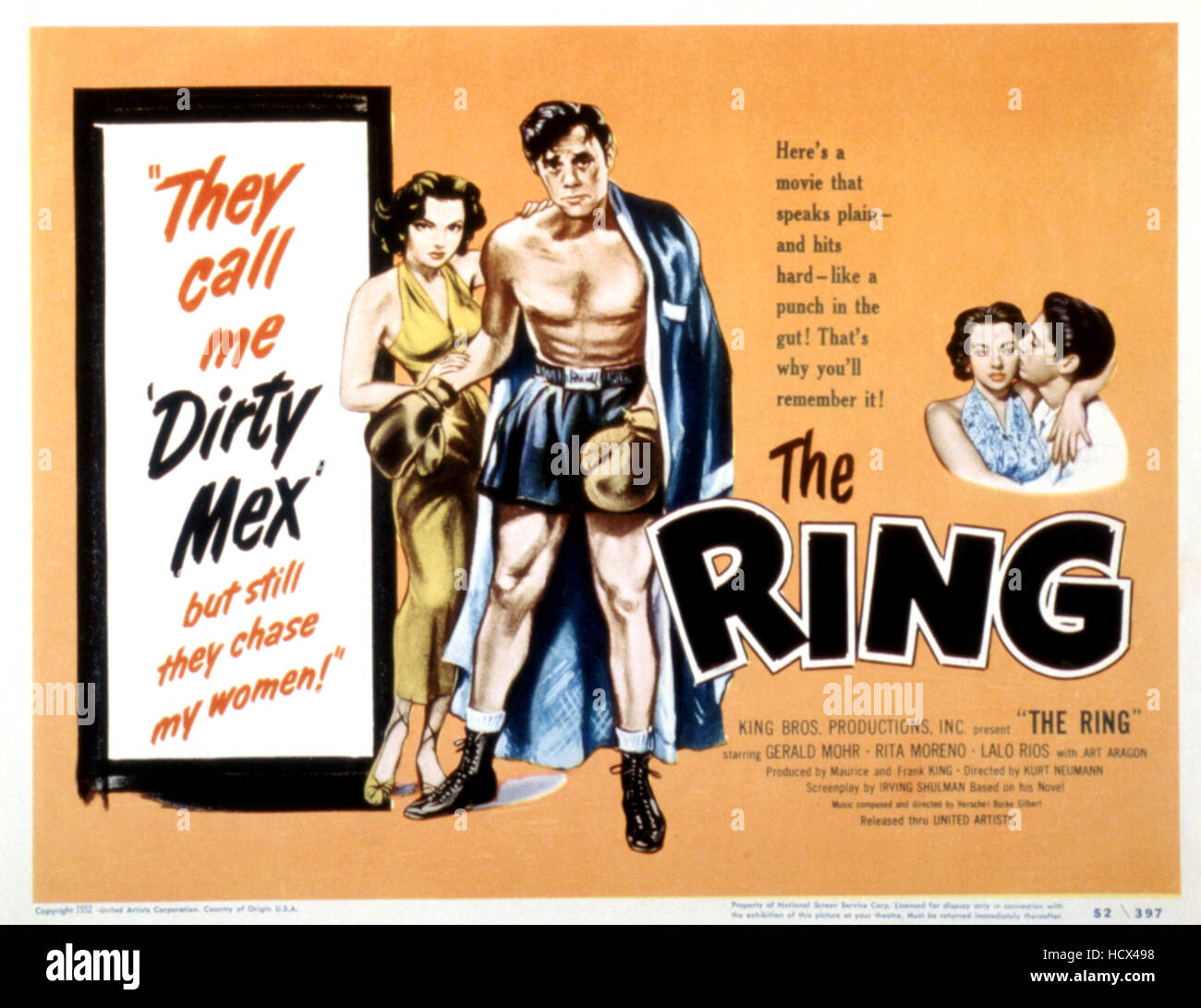 THE RING, Rita Moreno, Lalo Rios, 1952 Stock Photo - Alamy