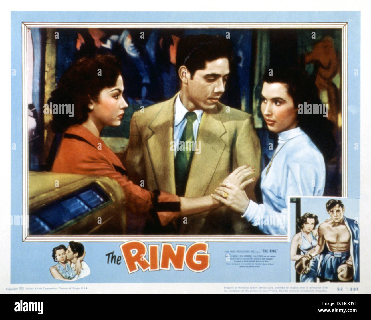 THE RING, Rita Moreno, Lalo Rios, Lillian Molieri, 1952 Stock Photo - Alamy