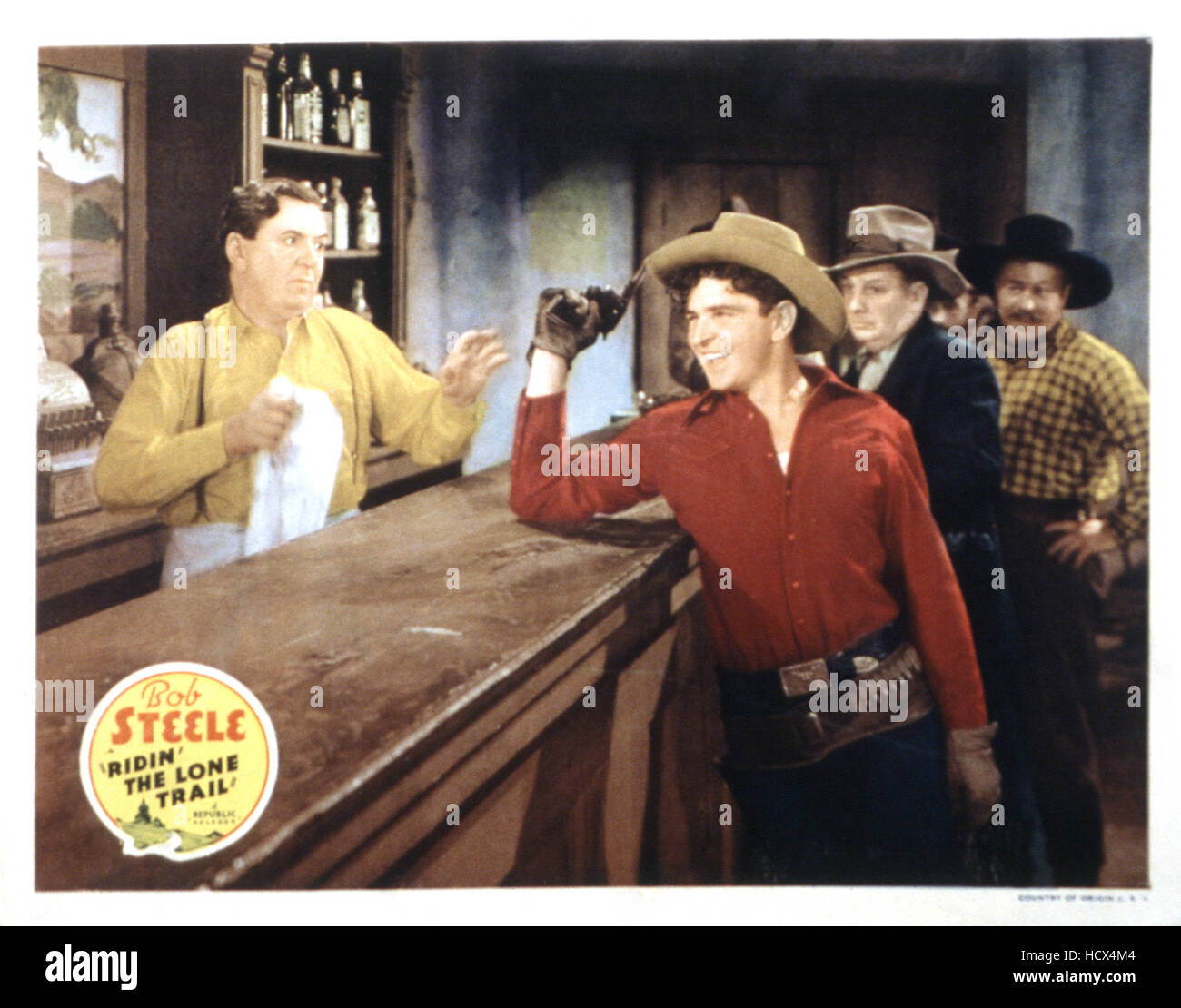 RIDIN' THE LONE TRAIL, Horace Murphy, Fred Parker, 1937 Stock Photo - Alamy