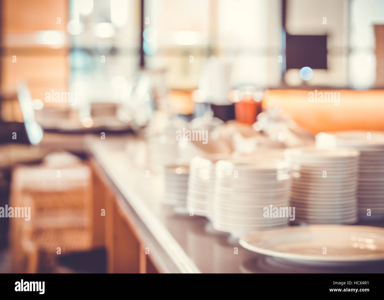 Clean stack of dishes Stock Photo - Alamy