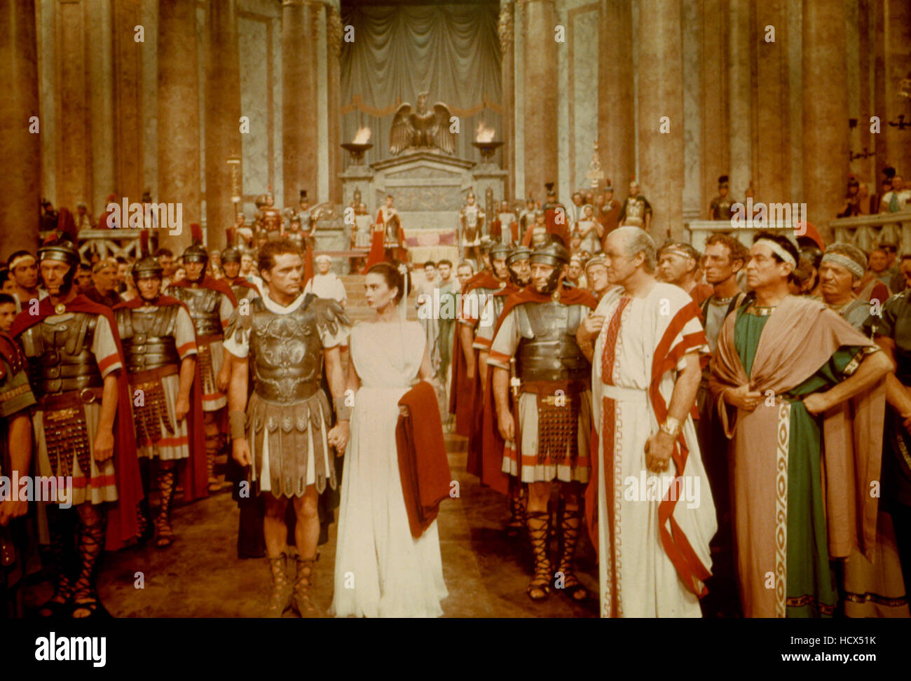 THE ROBE, Richard Burton, Jean Simmons, Torin Thatcher, 1953, TM and ...