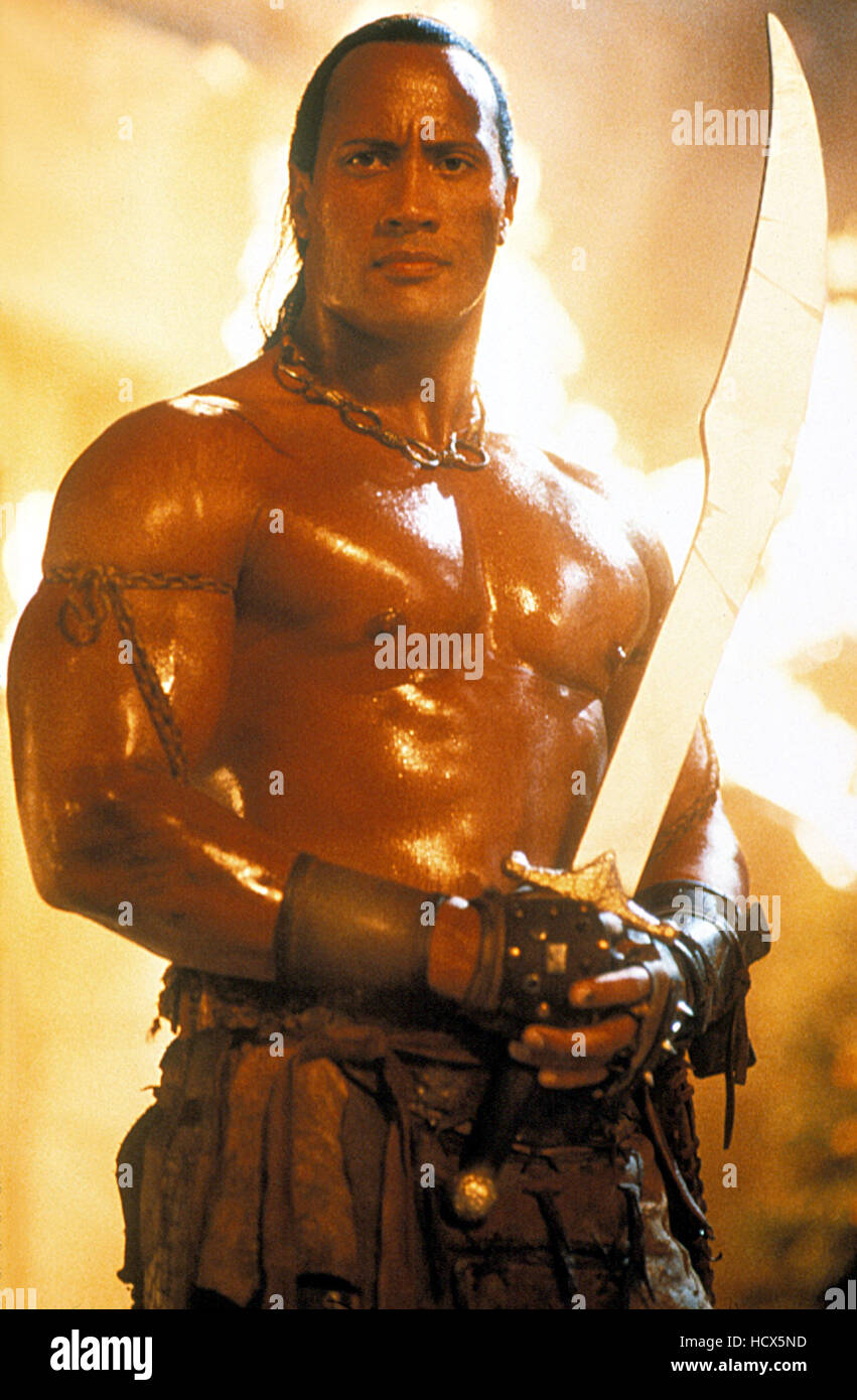 SCORPION KING, The Rock, 2002 (c) Universal. Courtesy Everett ...