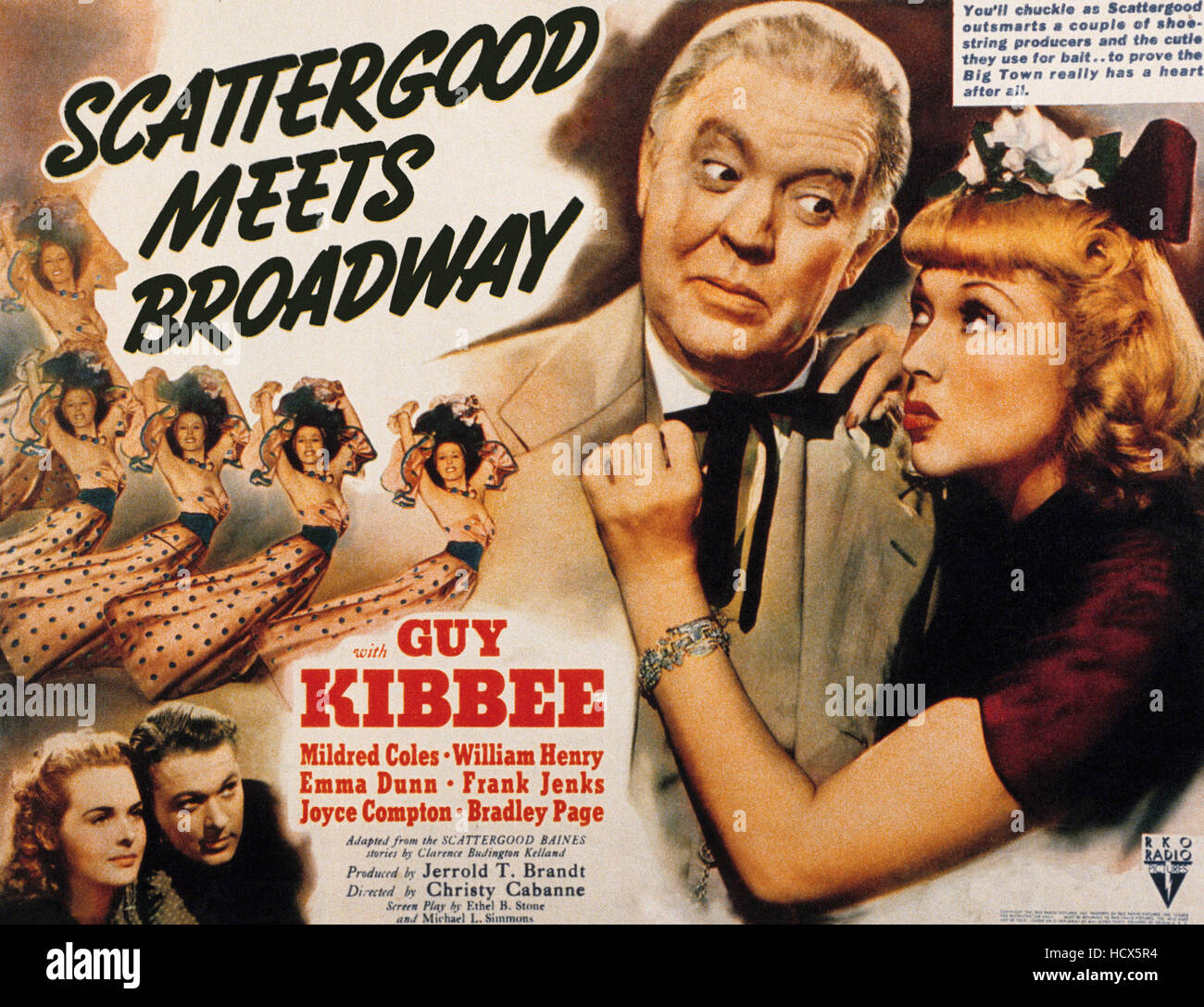 SCATTERGOOD MEETS BROADWAY, from left, Mildred Coles, William Henry ...