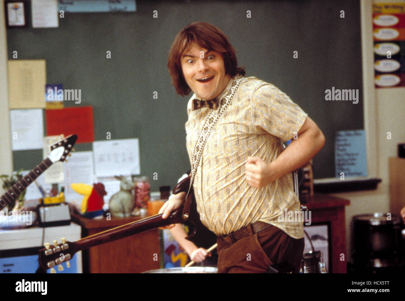 SCHOOL OF ROCK, Jack Black, 2003, (c) Paramount/courtesy Everett ...