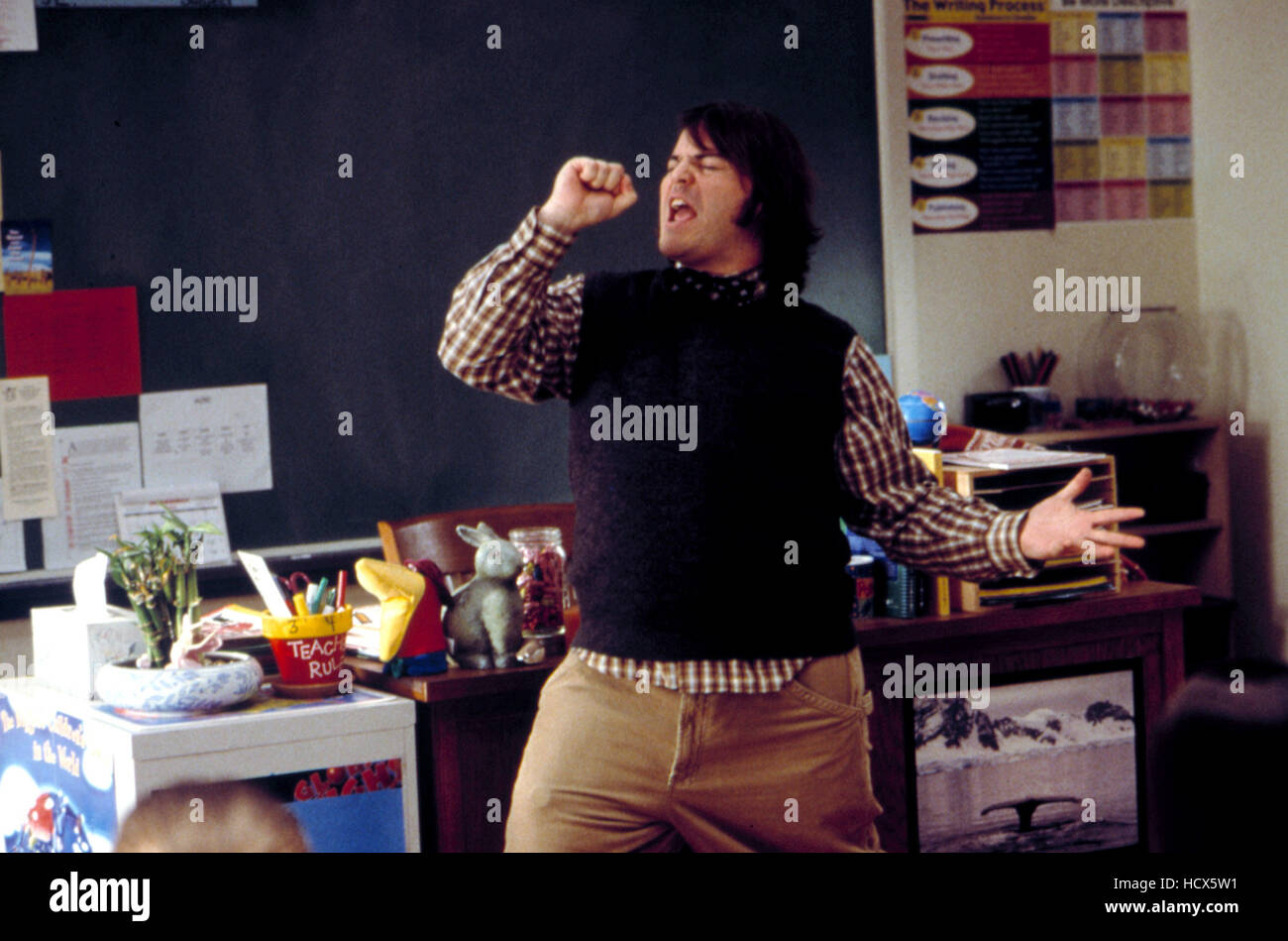 SCHOOL OF ROCK, Jack Black, 2003, (c) Paramount/courtesy Everett ...