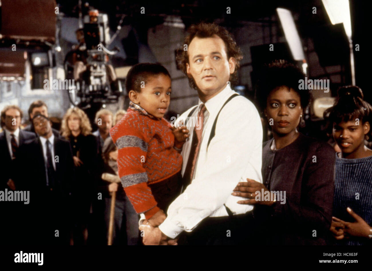 SCROOGED, Nicholas Phillips, Bill Murray, Alfre Woodard, 1988, (c ...