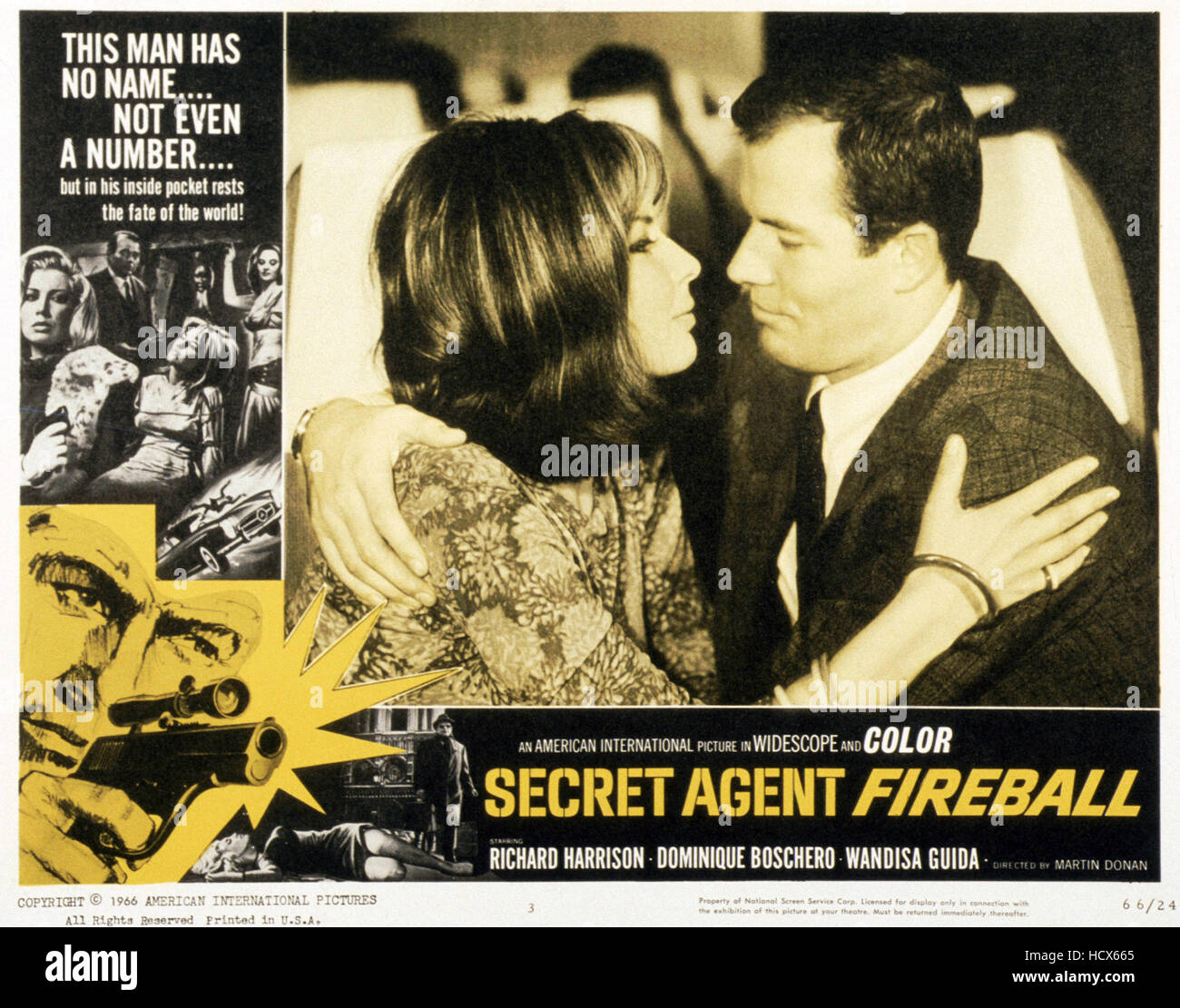 SECRET AGENT FIREBALL, (aka LE PIE UCCIDONO A BEIRUT), US lobbycard ...