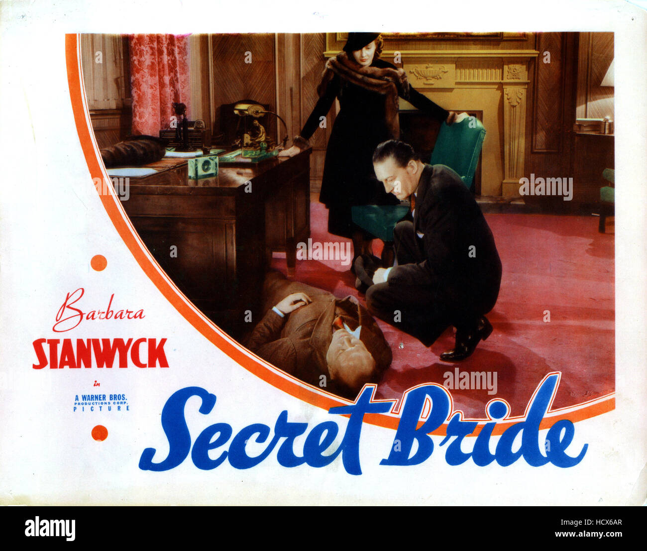 THE SECRET BRIDE, from left, Grant Mitchell, Barbara Stanwyck, Warren ...