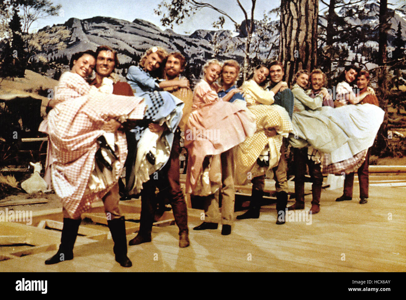 Seven Brides For Seven Brothers Betty Carr Tommy Rall Ruta Kilmonis Matt Mattox Nancy