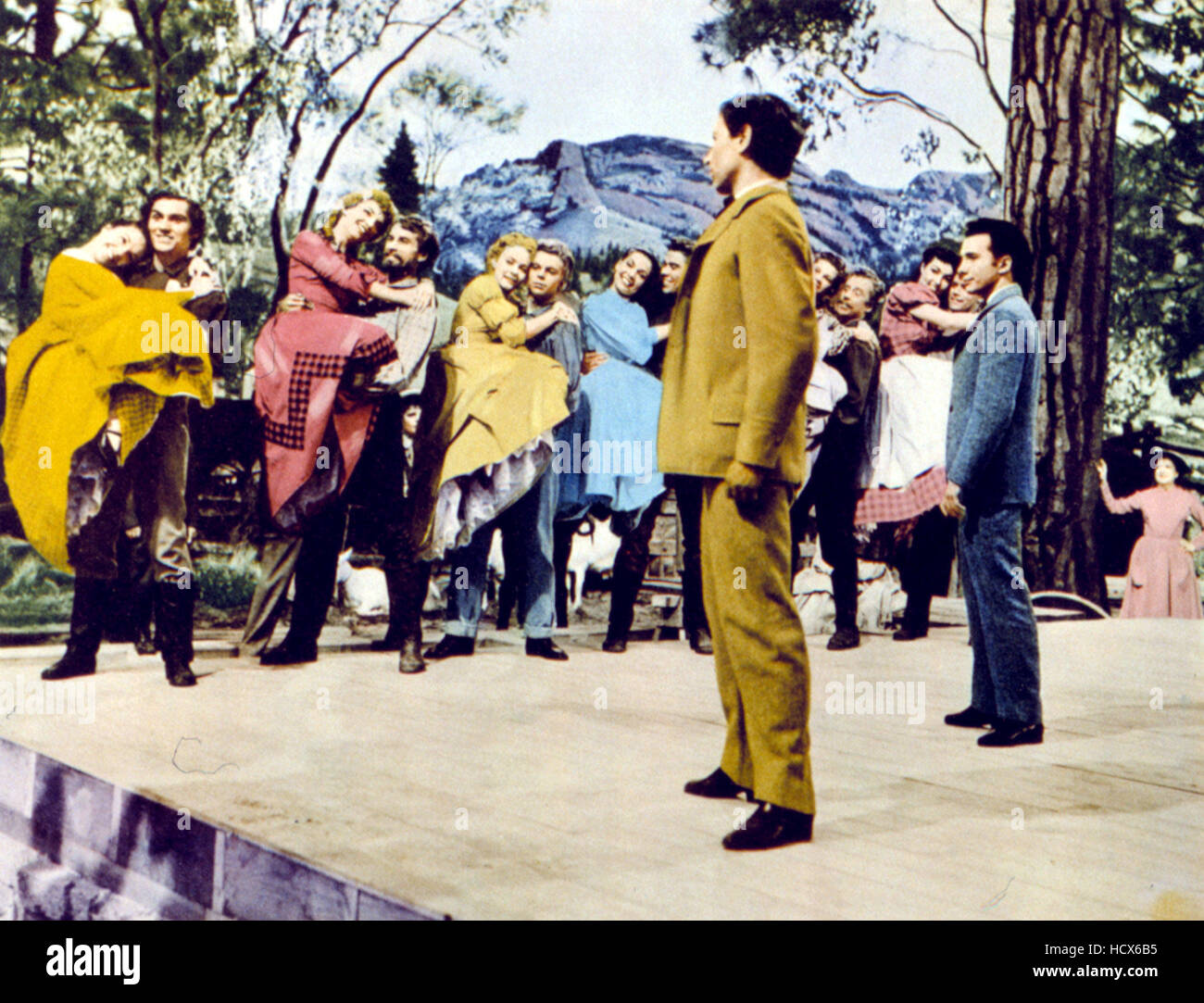 SEVEN BRIDES FOR SEVEN BROTHERS, Nancy Kilgas, Virginia Gibson, Julie ...