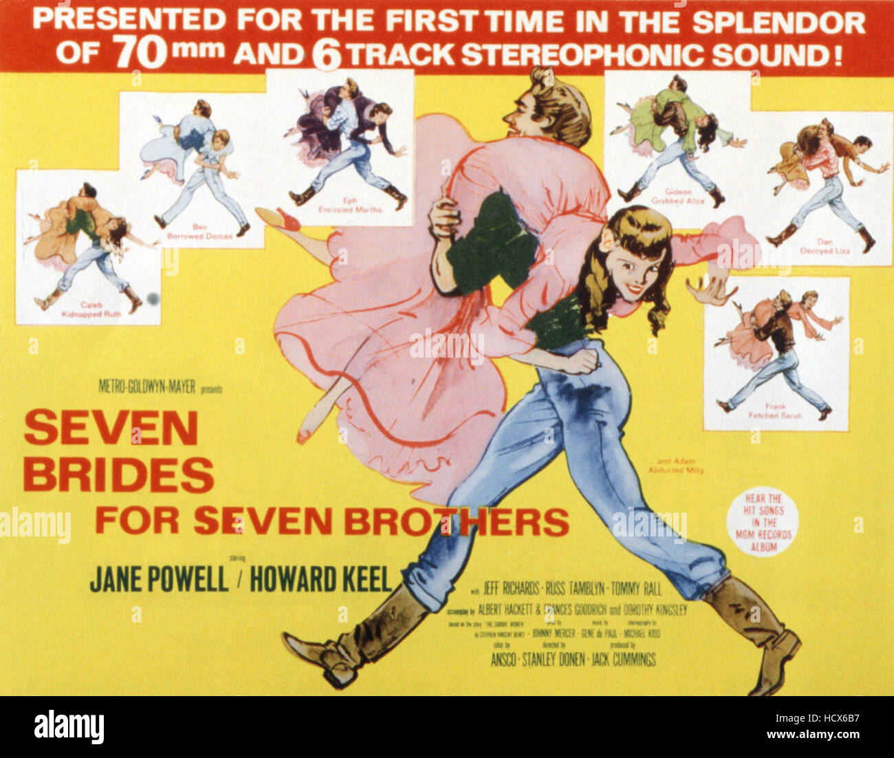 SEVEN BRIDES FOR SEVEN BROTHERS, 1954 Stock Photo - Alamy