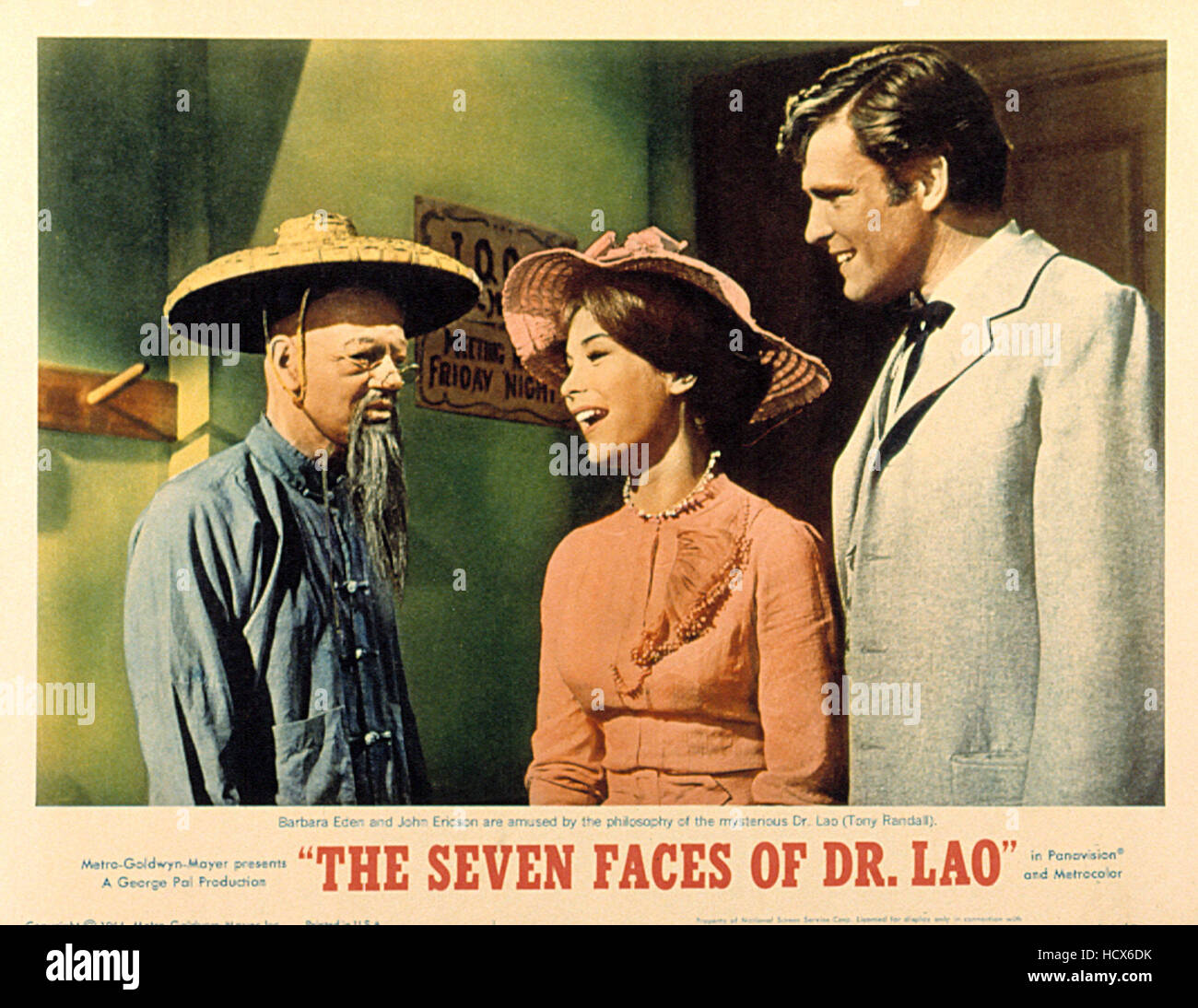 7 FACES OF DR. LAO, (aka SEVEN FACES OF DR. LAO), Tony Randall, Barbara ...