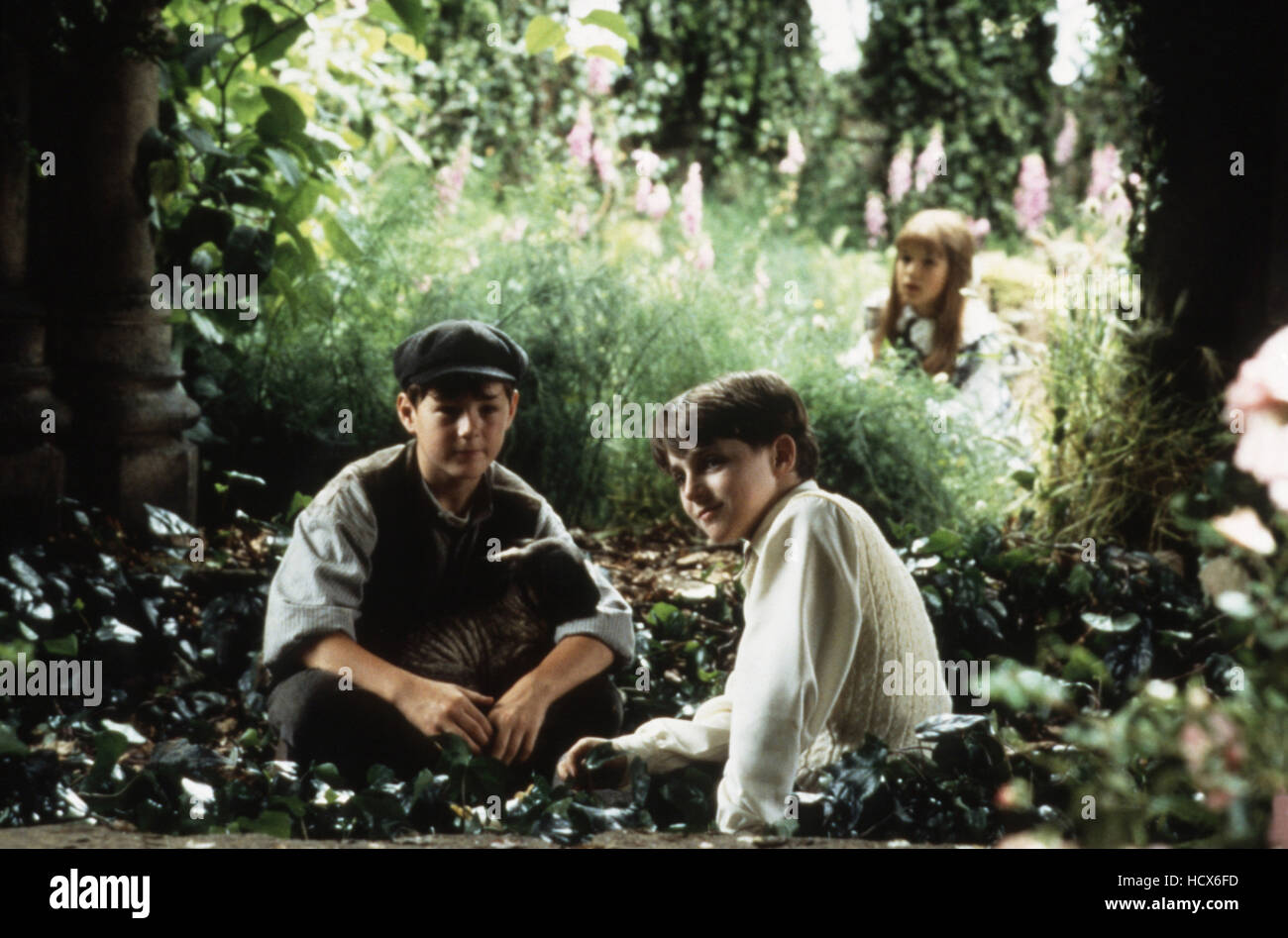 THE SECRET GARDEN, fromt from left: Andrew Knott, Heydon Prowse, Kate ...
