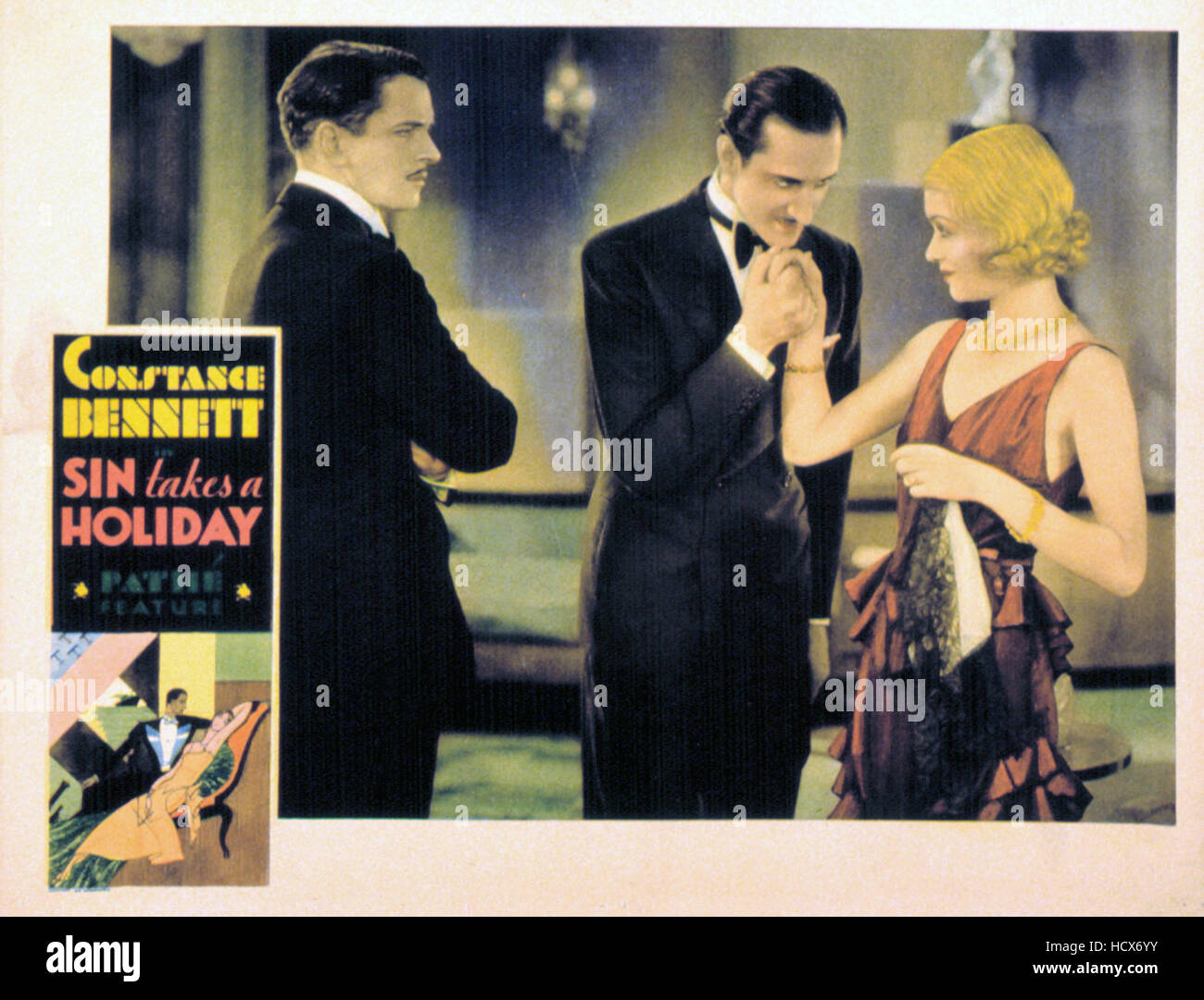 SIN TAKES A HOLIDAY, Kenneth MacKenna, Basil Rathbone, Constance ...