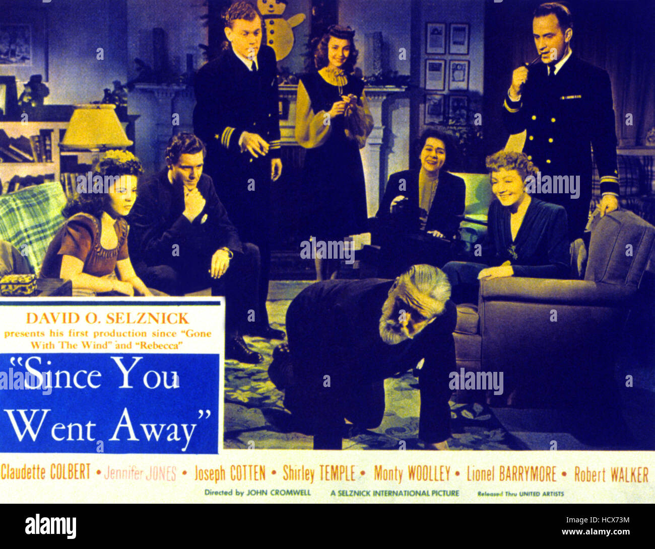 SINCE YOU WENT AWAY, Shirley Temple, Craig Stevens, Joseph Cotten ...