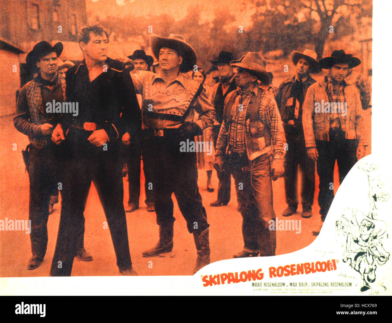 SKIPALONG ROSENBLOOM, second from left: Max Baer, third from left ...