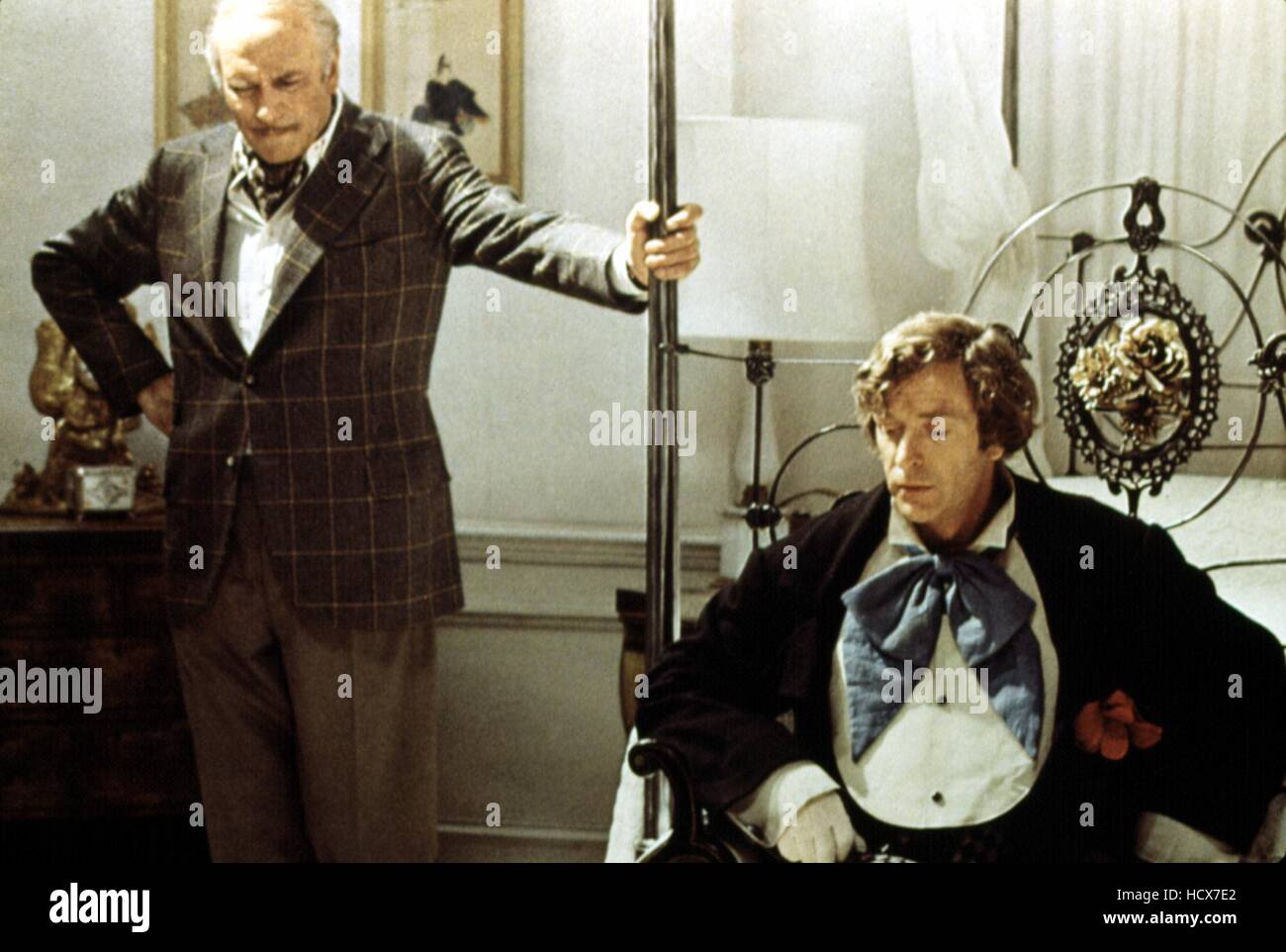 SLEUTH, Laurence Olivier, Michael Caine, 1972 Stock Photo - Alamy