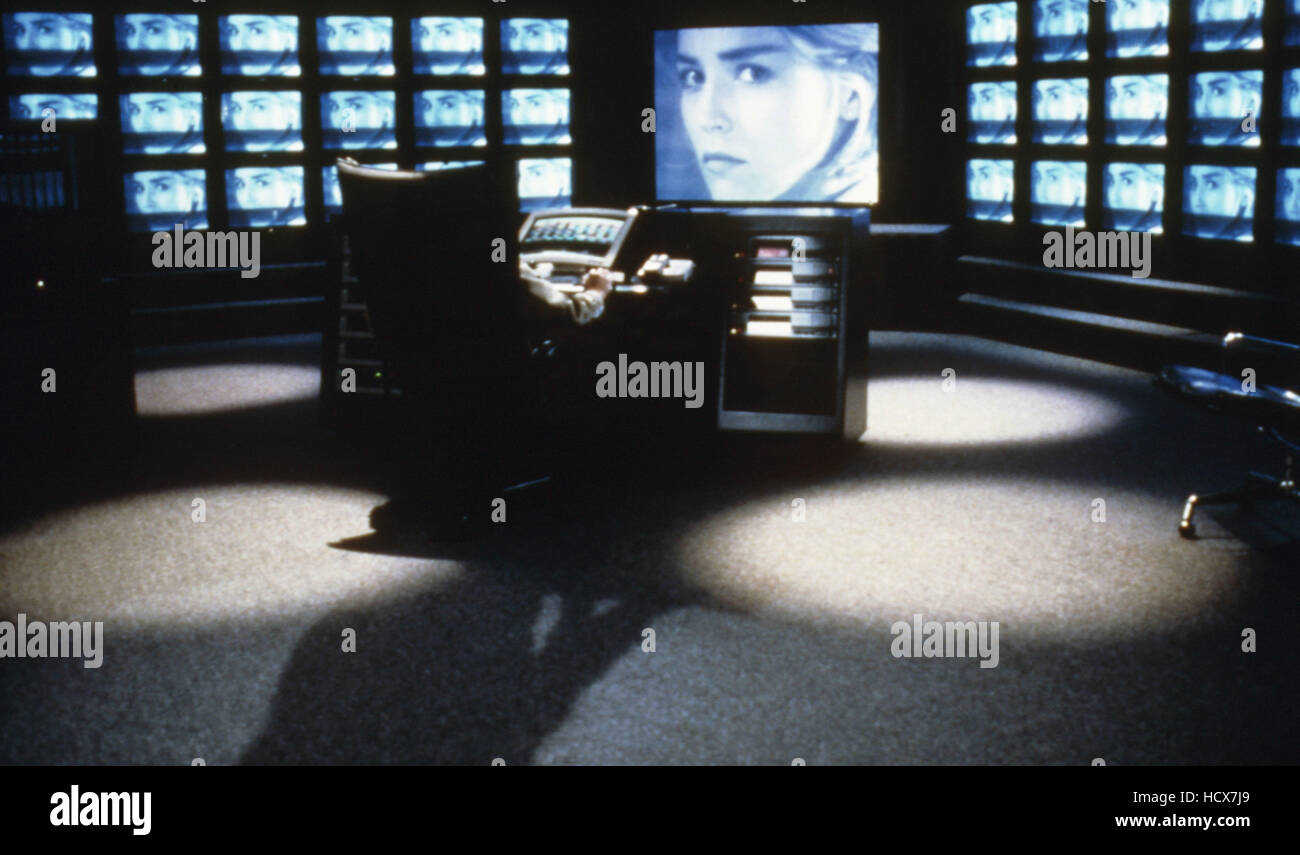SLIVER, Sharon Stone (on screen), 1993, © Paramount/courtesy Everett ...