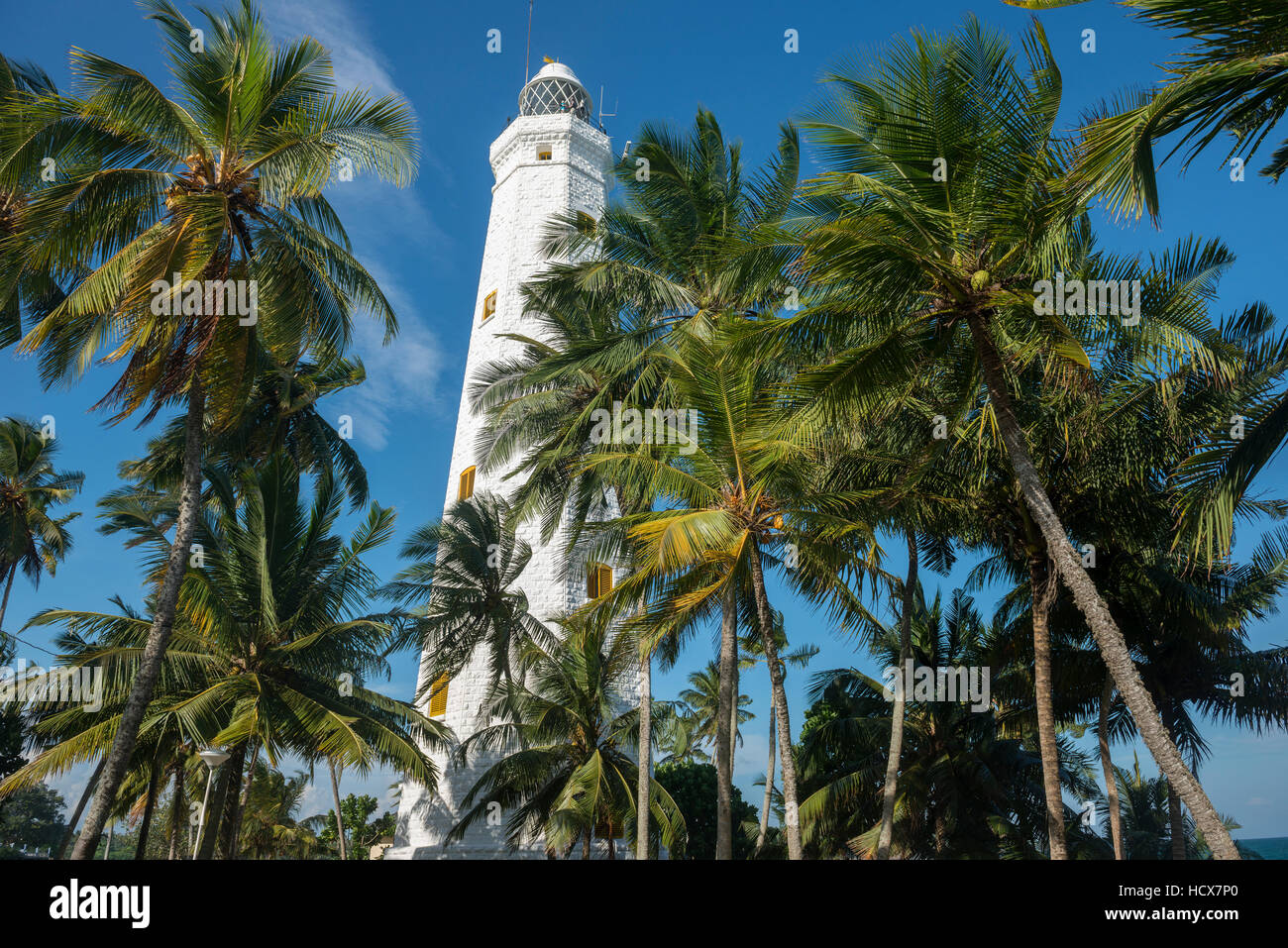 Dondra Head Lighthouse in Matara district the Southern Province. Sri ...