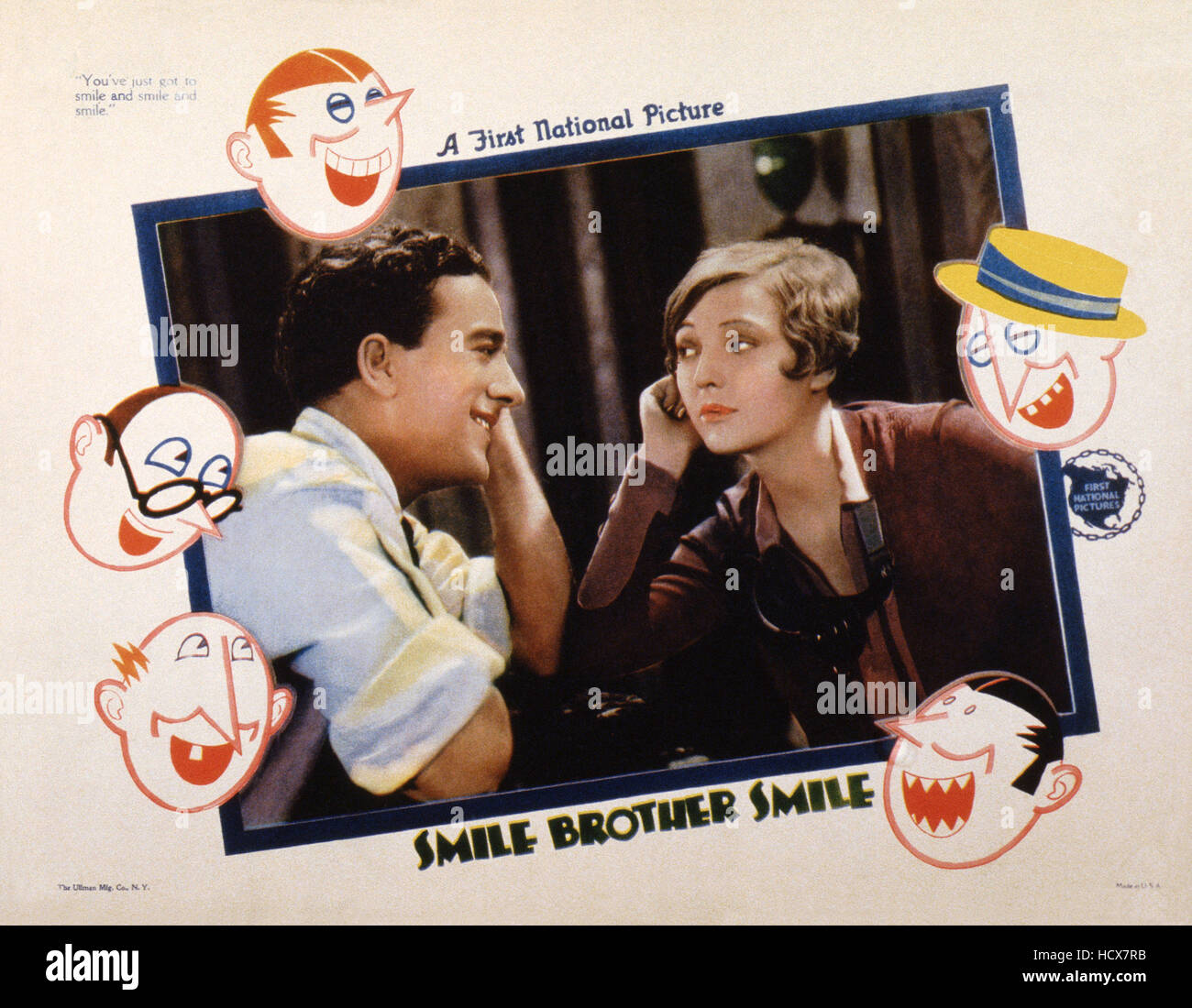 SMILE, BROTHER, SMILE, US lobbycard, from left: Jack Mulhall, Dorothy ...