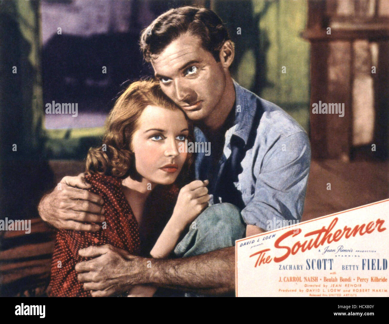 THE SOUTHERNER, Betty Field, Zachary Scott, 1945 Stock Photo - Alamy
