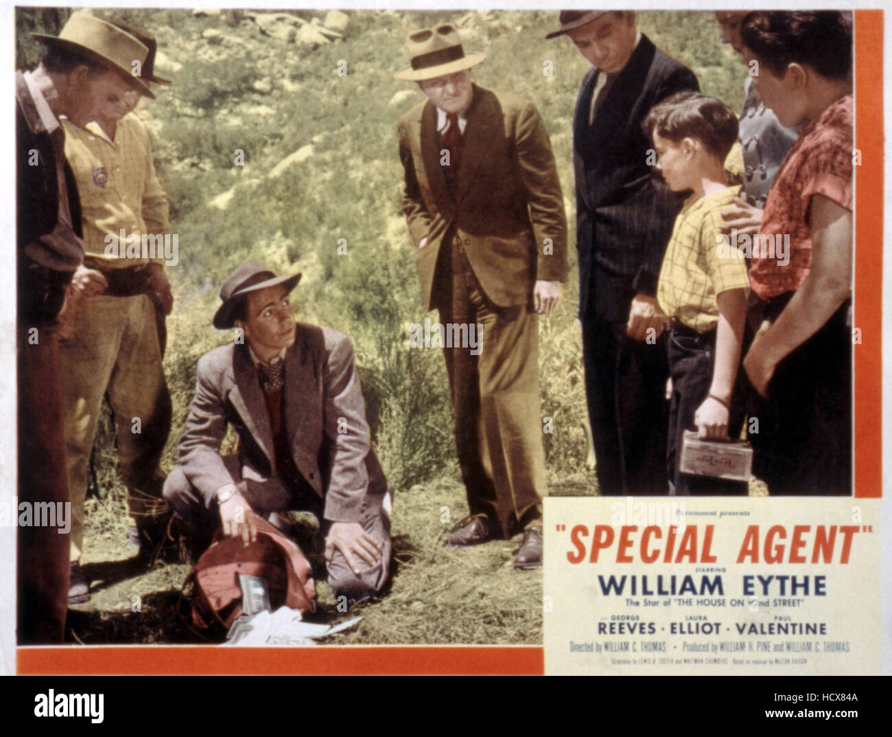 SPECIAL AGENT, William Eythe, Tom Powers, 1949 Stock Photo - Alamy