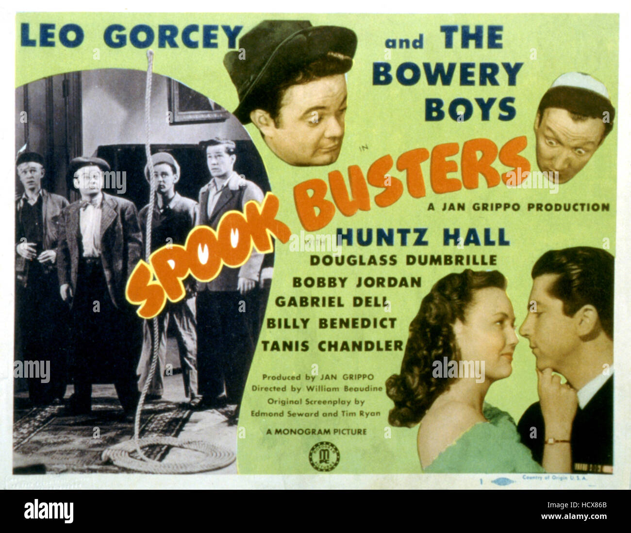 SPOOK BUSTERS, William Benedict, Leo Gorcey, David Gorcey, Bobby Jordan ...