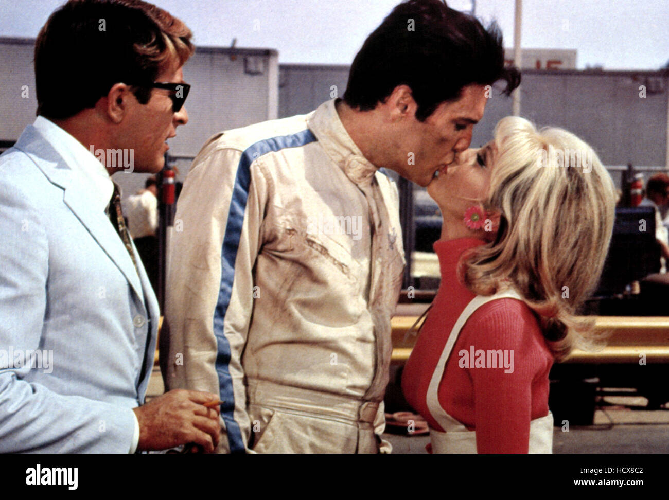 SPEEDWAY, Bill Bixby, Elvis Presley, Nancy Sinatra, 1968 Stock Photo ...
