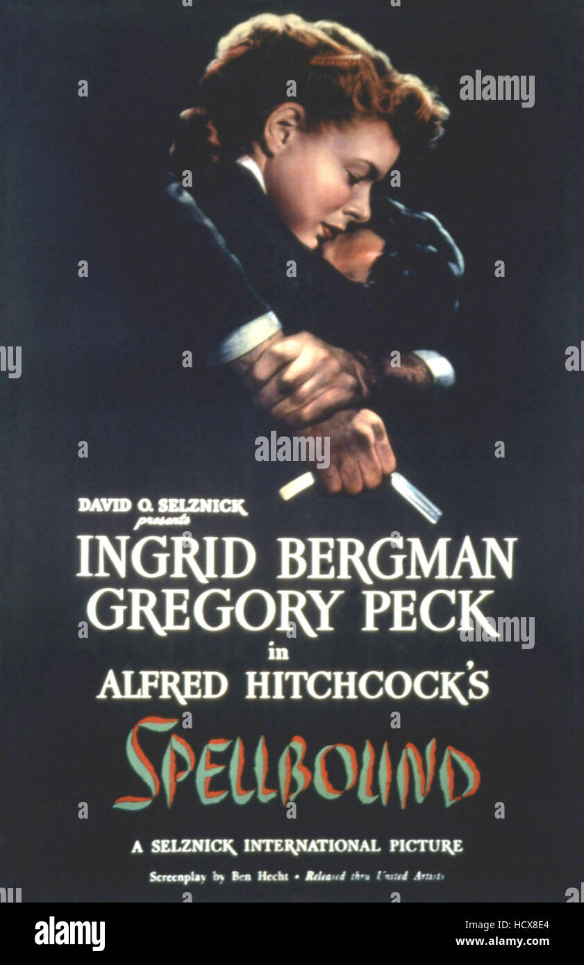 SPELLBOUND, Ingrid Bergman, Gregory Peck, 1945 Stock Photo - Alamy