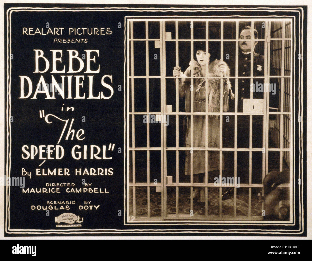 THE SPEED GIRL, US lobbycard, Bebe Daniels (left), 1921 Stock Photo - Alamy