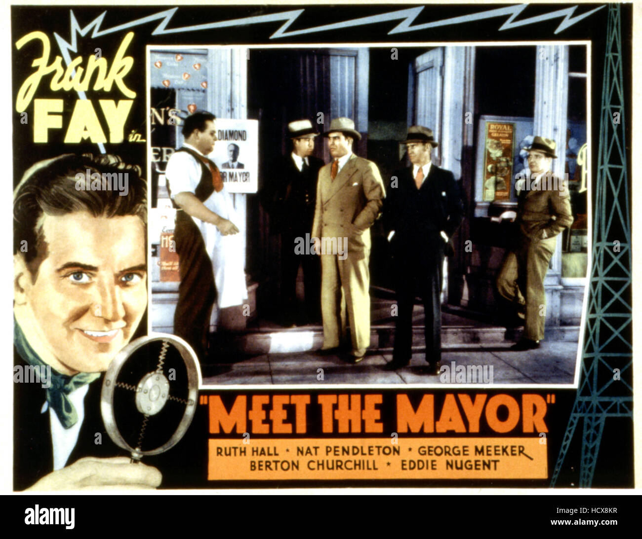 MEET THE MAYOR (aka, A FOOL'S ADVICE), Nat Pendleton (center, brown ...