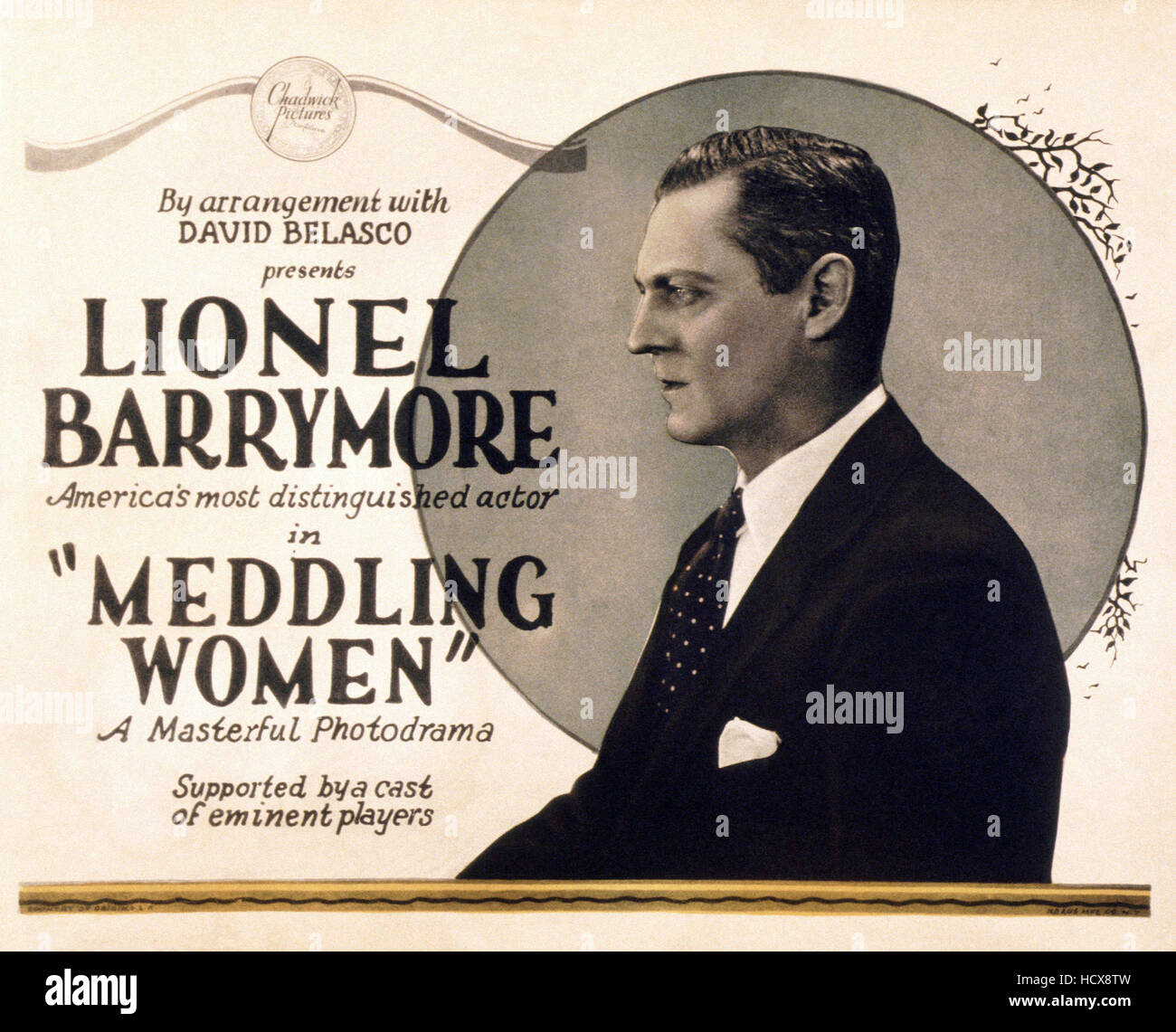 MEDDLING WOMEN, Lionel Barrymore, 1924 Stock Photo - Alamy