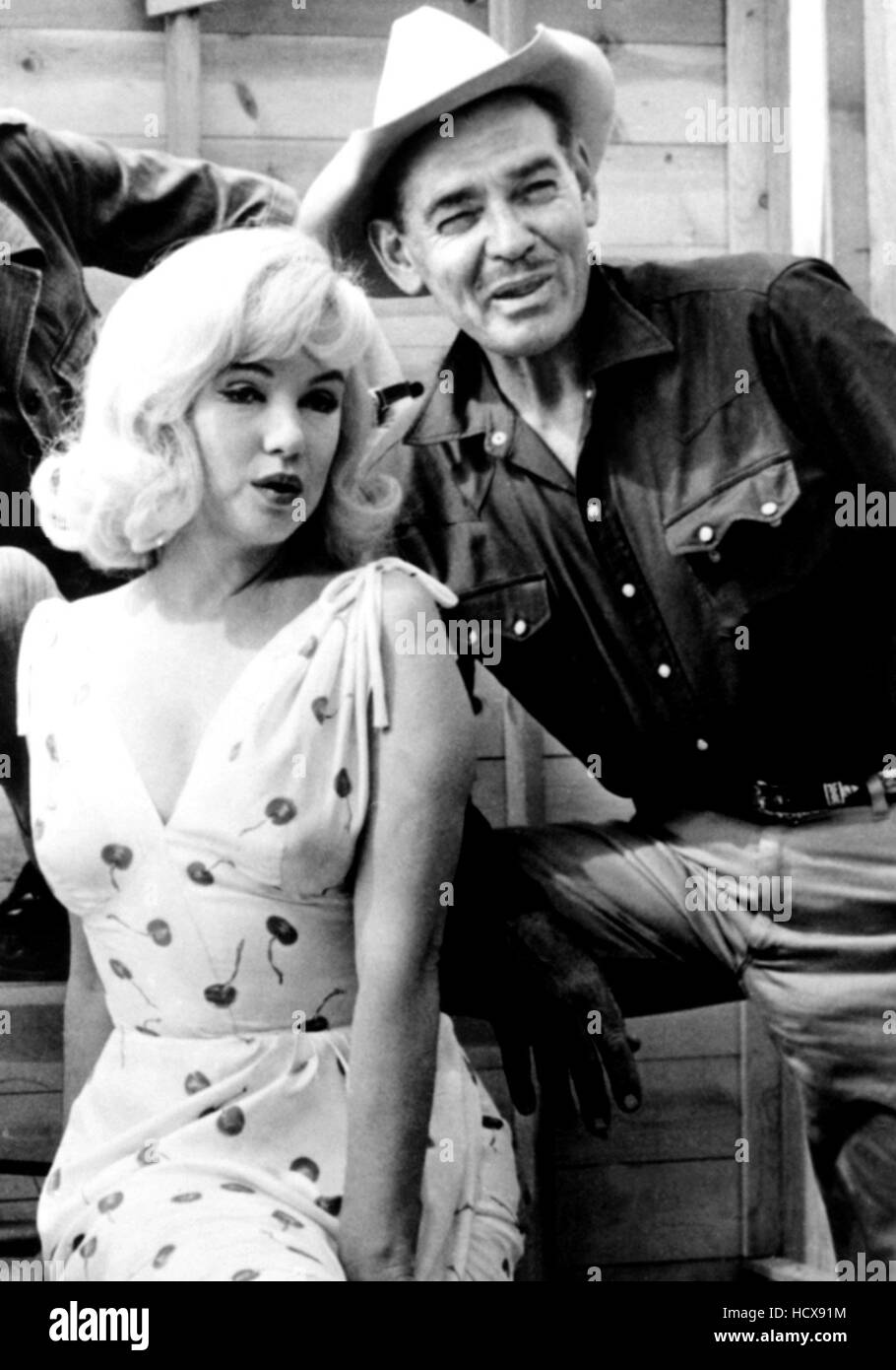 THE MISFITS, Marilyn Monroe, Clark Gable, 1961 Stock Photo - Alamy