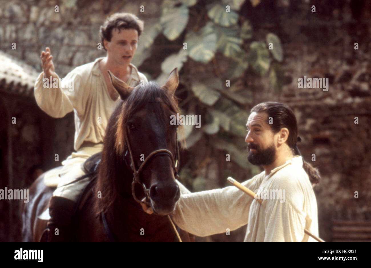 THE MISSION, Aidan Quinn, Robert De Niro, 1986. ©Warner Bros./courtesy ...