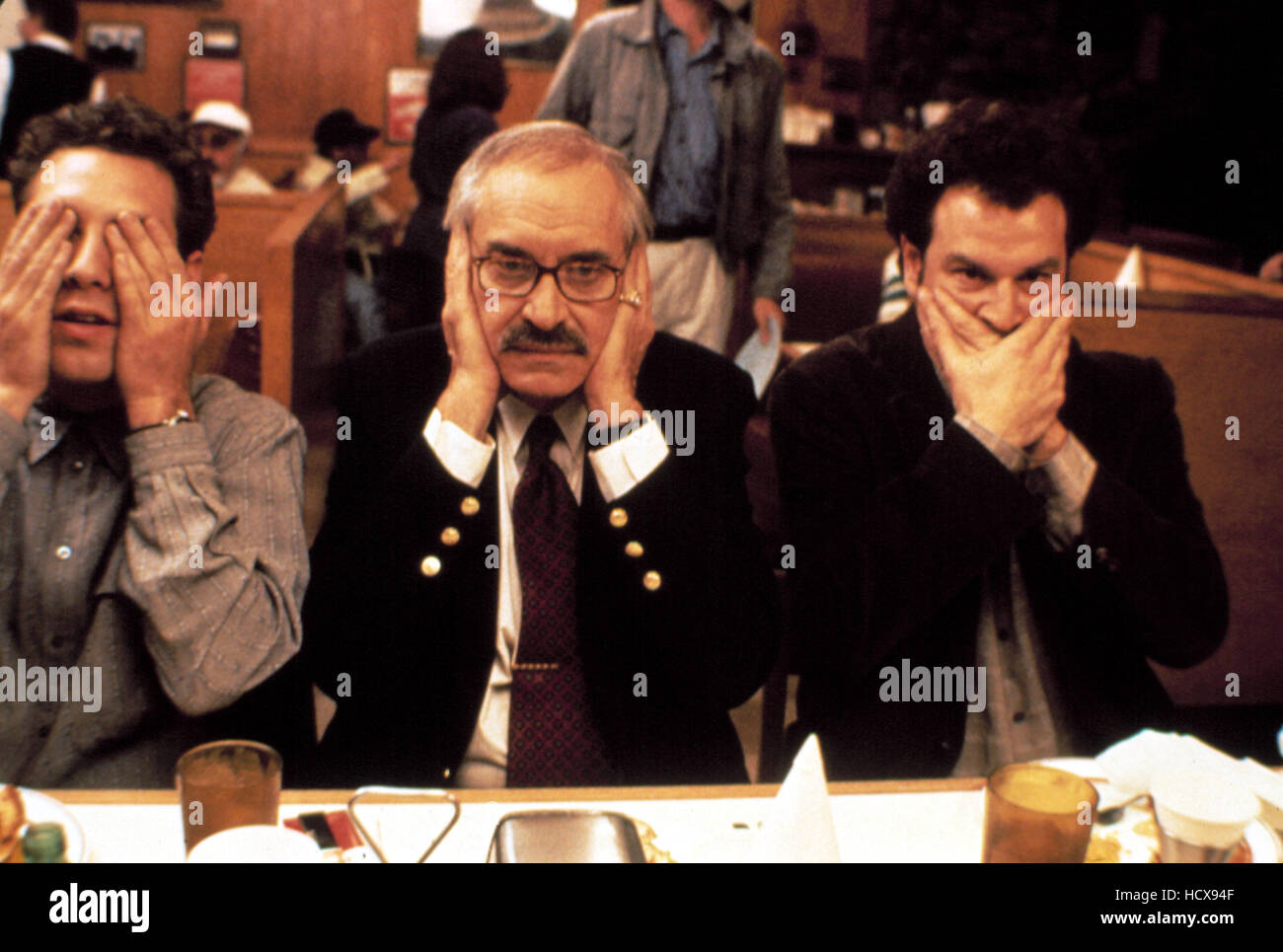 MISTRESS, Jace Alexander, Martin Landau, Robert Wuhl, 1992 Stock Photo ...