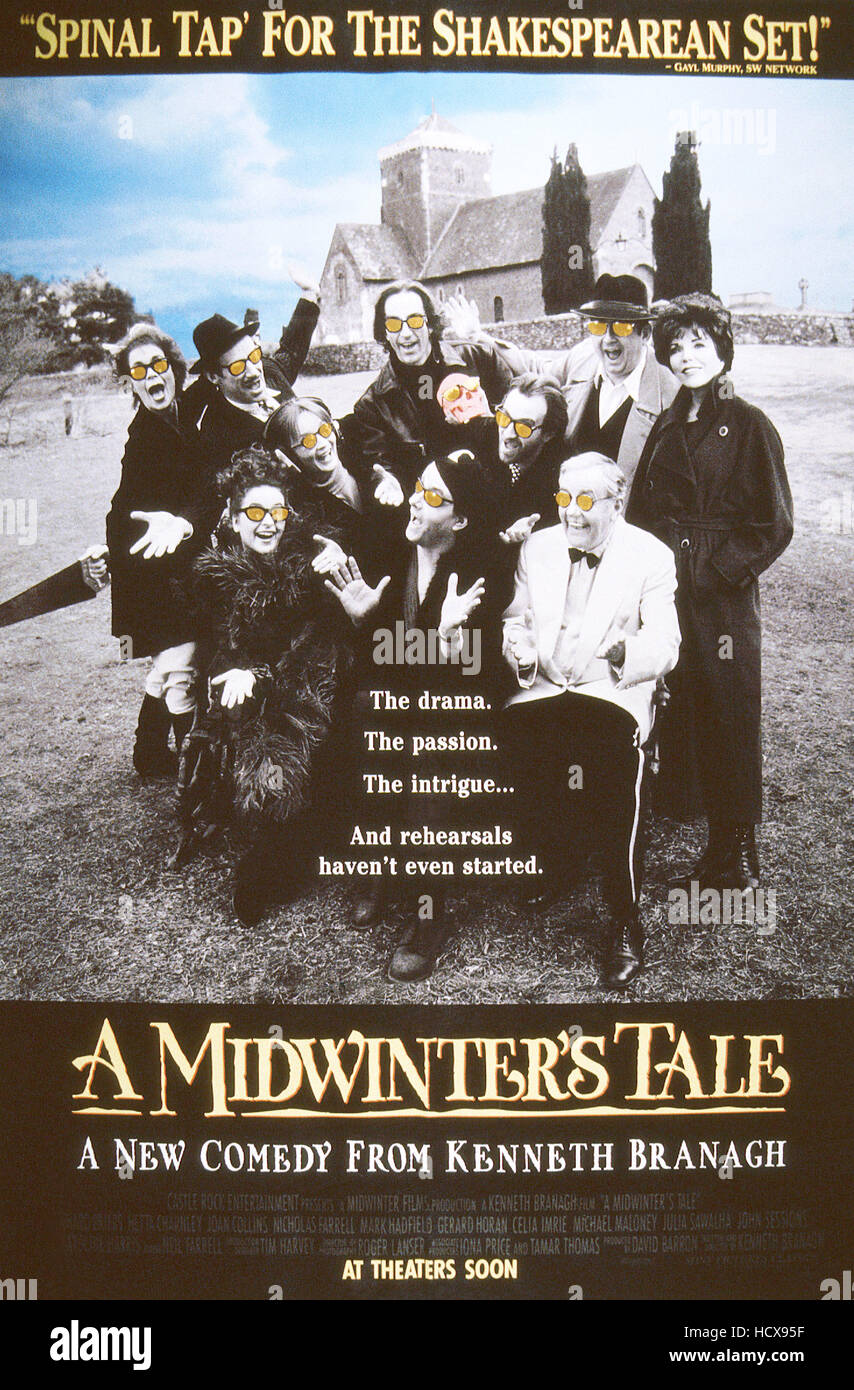 IN THE BLEAK MIDWINTER, (aka A MIDWINTER'S TALE), US poster, front from ...