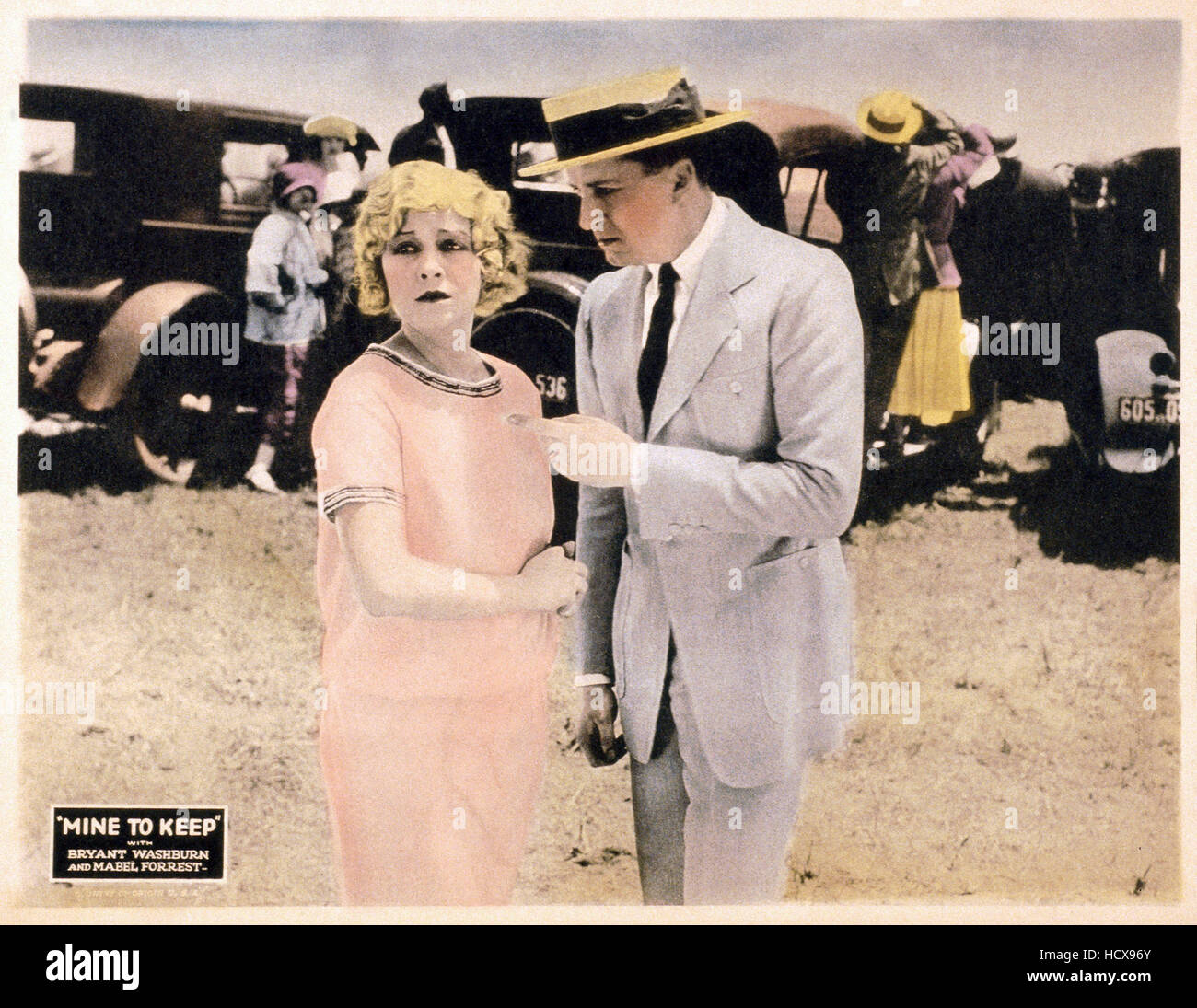MINE TO KEEP, from left: Mabel Forrest, Bryant Washburn, 1923 Stock ...