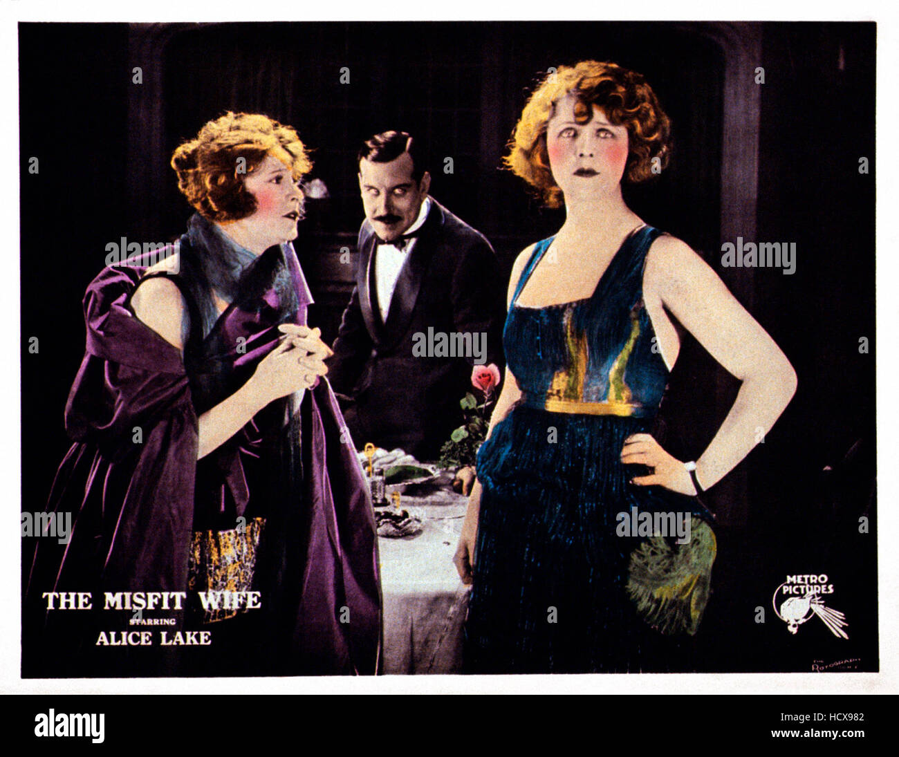 THE MISFIT WIFE, US lobbycard, Alice Lake (right), 1920 Stock Photo - Alamy